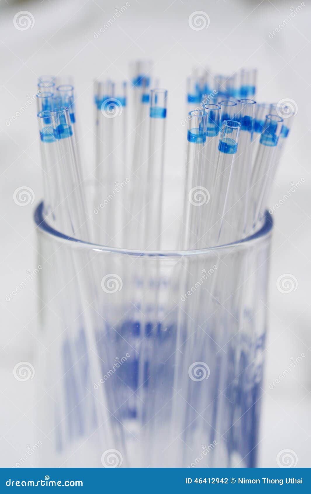 Blood Sampling with Needle for Analysis Stock Photo - Image of hold ...