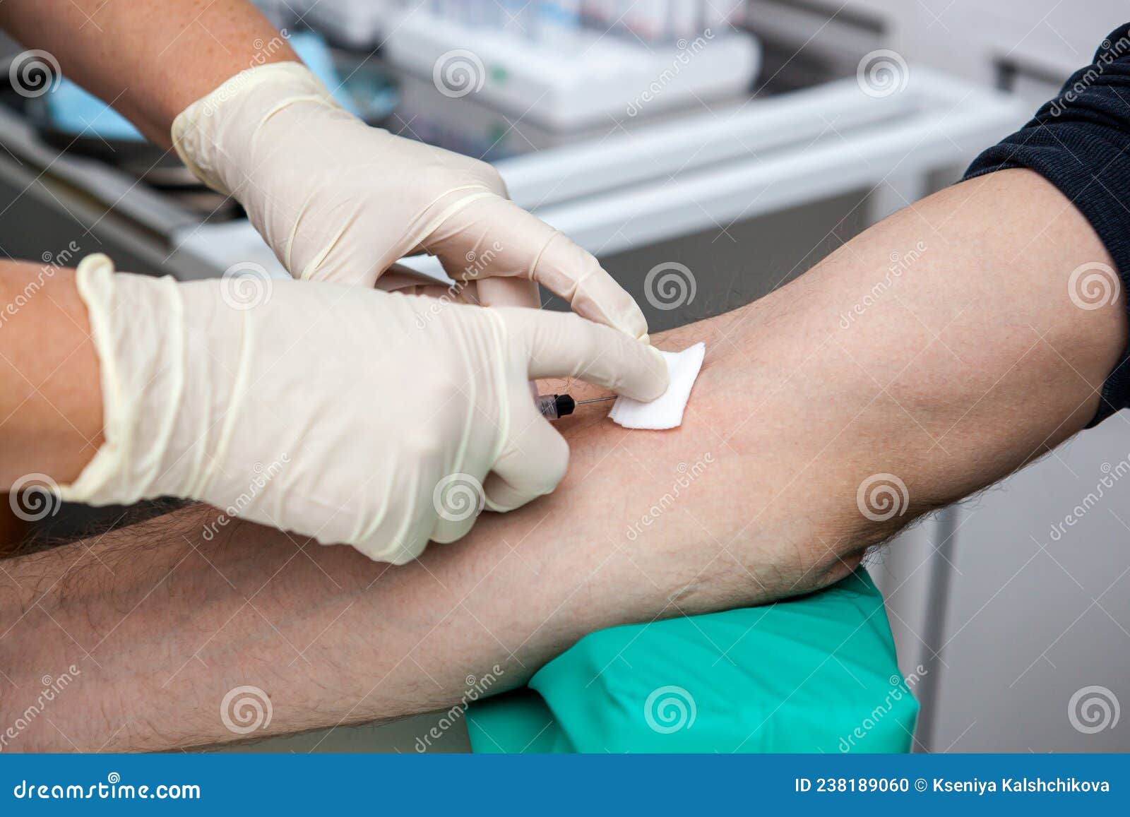 Blood Sampling Procedure for Analysis Stock Photo - Image of plasma ...