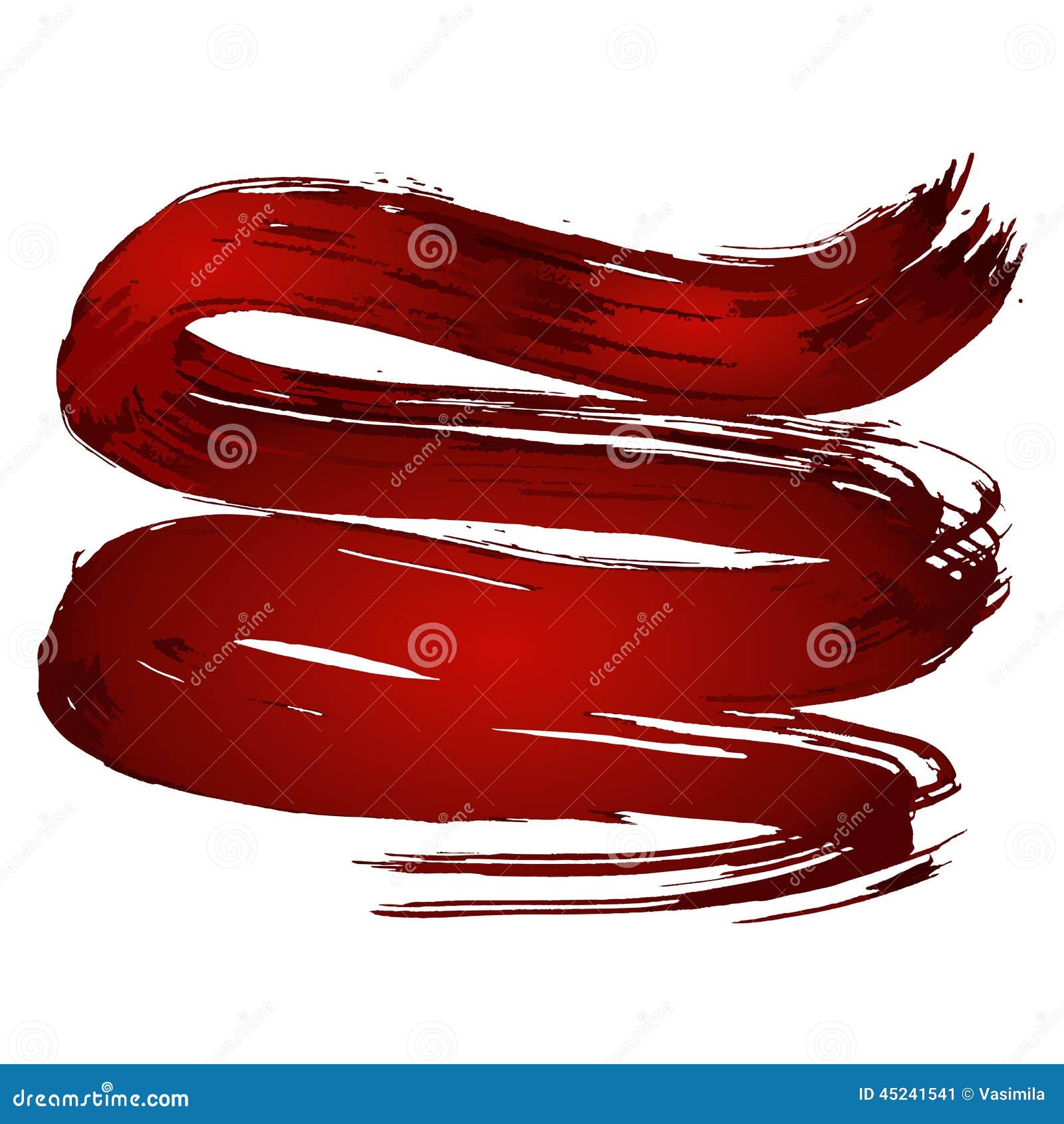 Blood Smear Cartoon Vector | CartoonDealer.com #45241541
