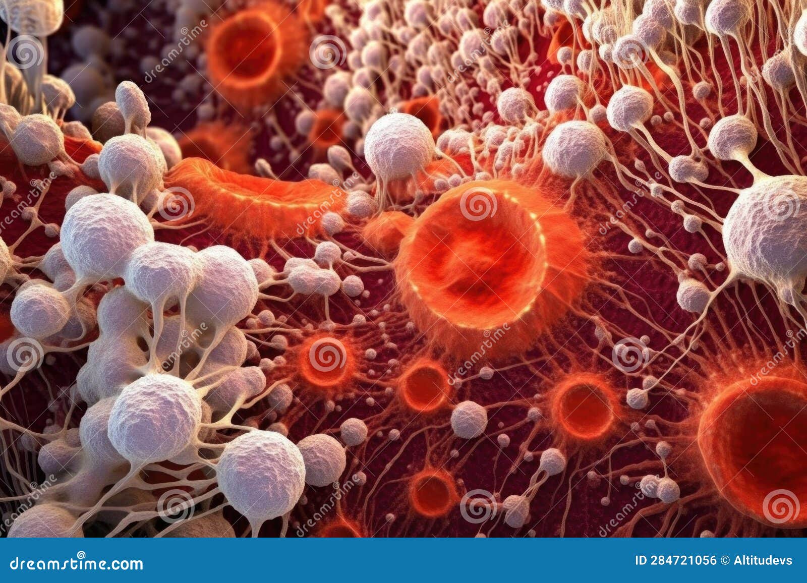 Blood Smear and Microscope in Laboratory Stock Photo - Image of detail ...
