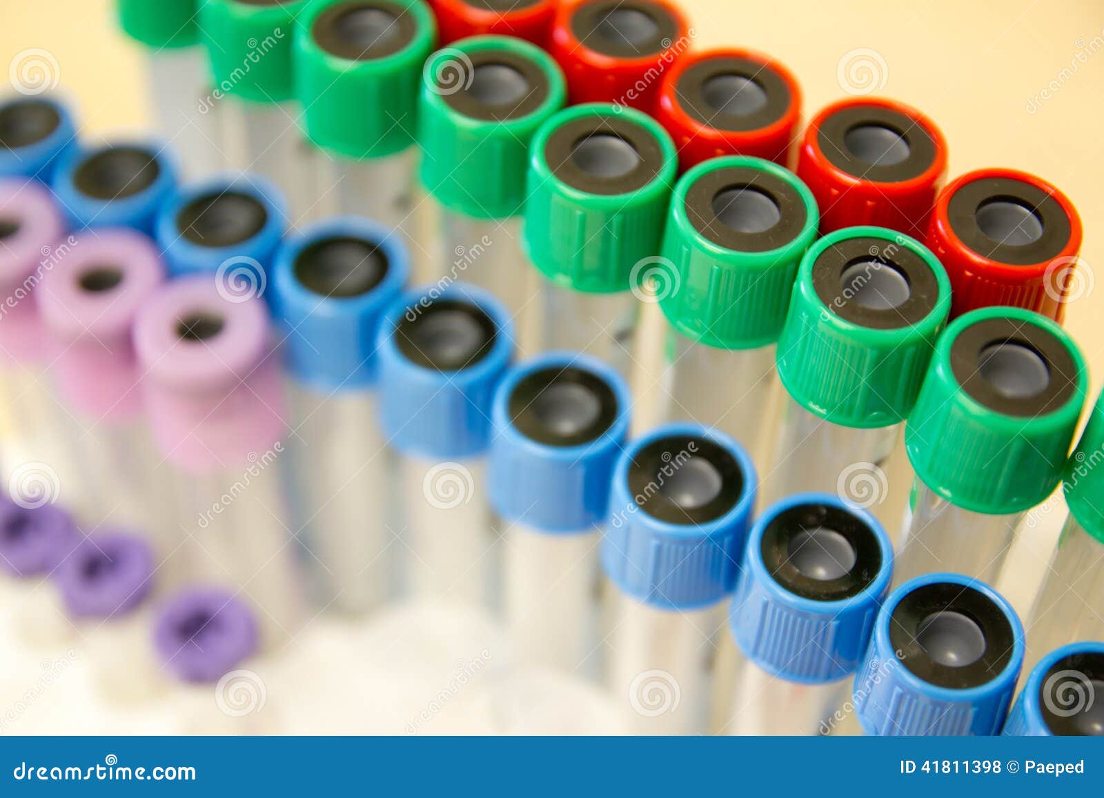 Blood specimen tubes stock photo. Image of sanguines - 41811398