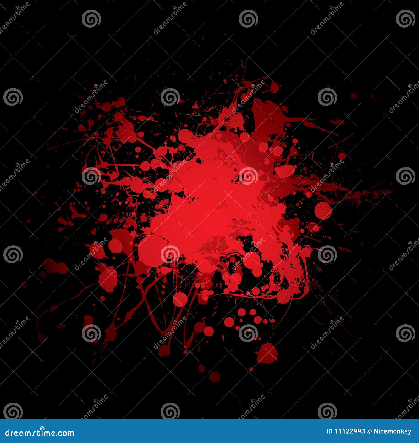 Blood splat red stock vector. Illustration of print, concept - 11122993