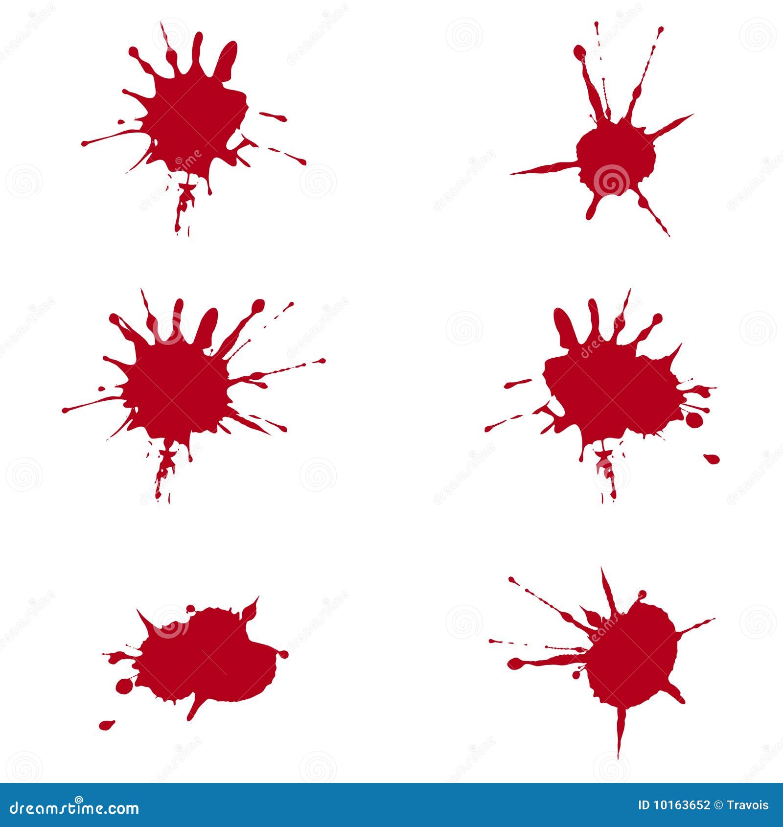 Blood splats stock illustration. Illustration of blood - 10163652