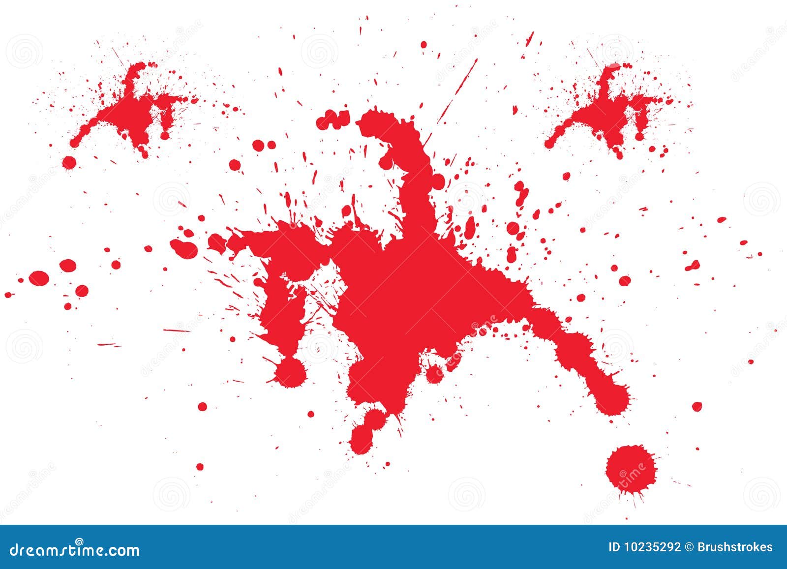 Blood splats stock illustration. Illustration of colorful - 10235292
