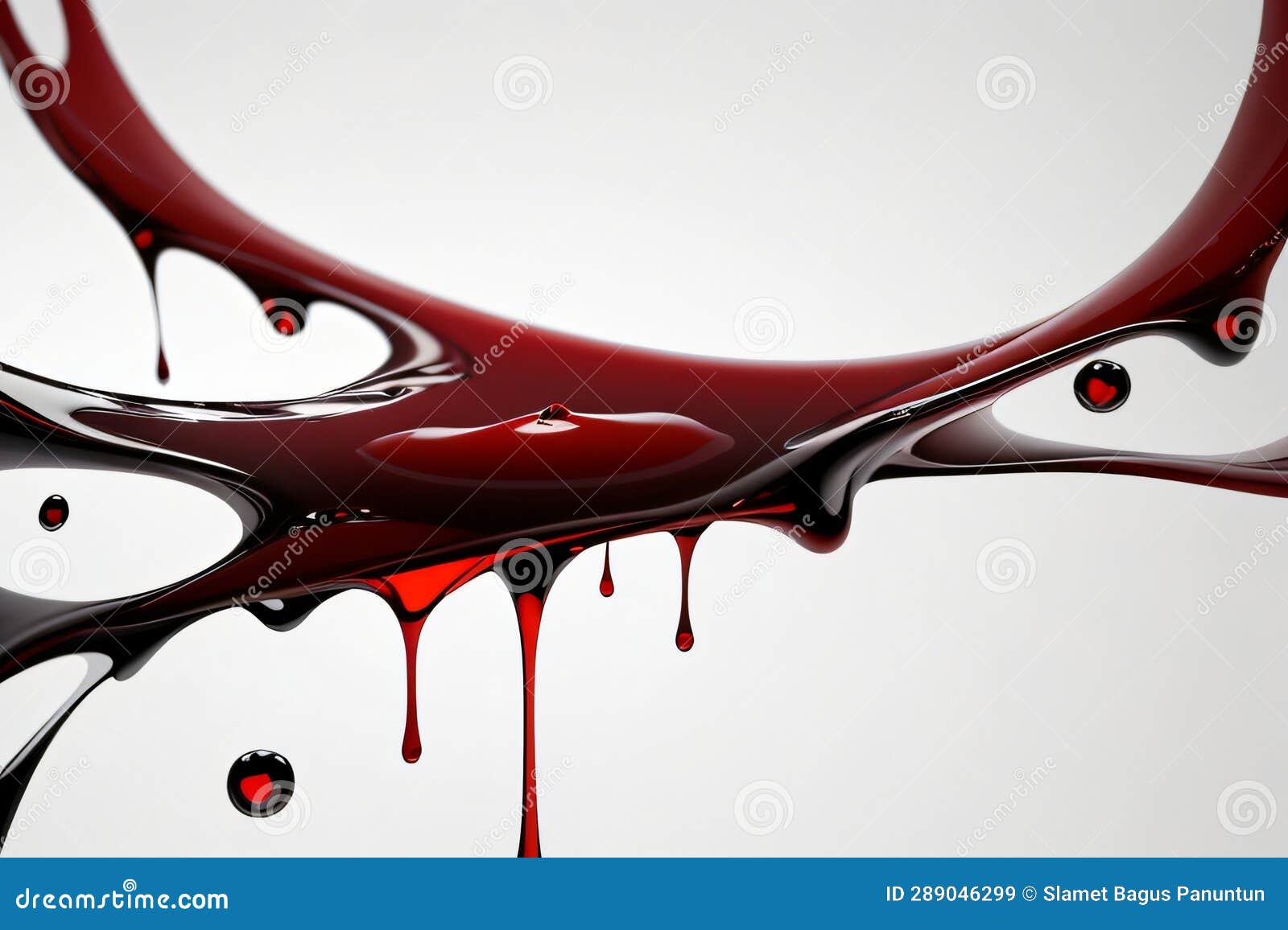 Blood Splatter Form Abstract Pattern Stock Illustration - Illustration ...