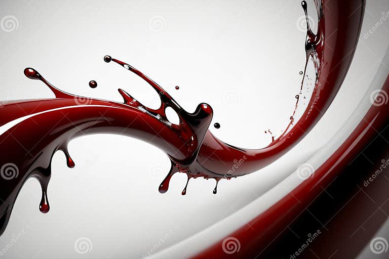 Blood Splatter Form Abstract Pattern Stock Photo - Image of blood ...