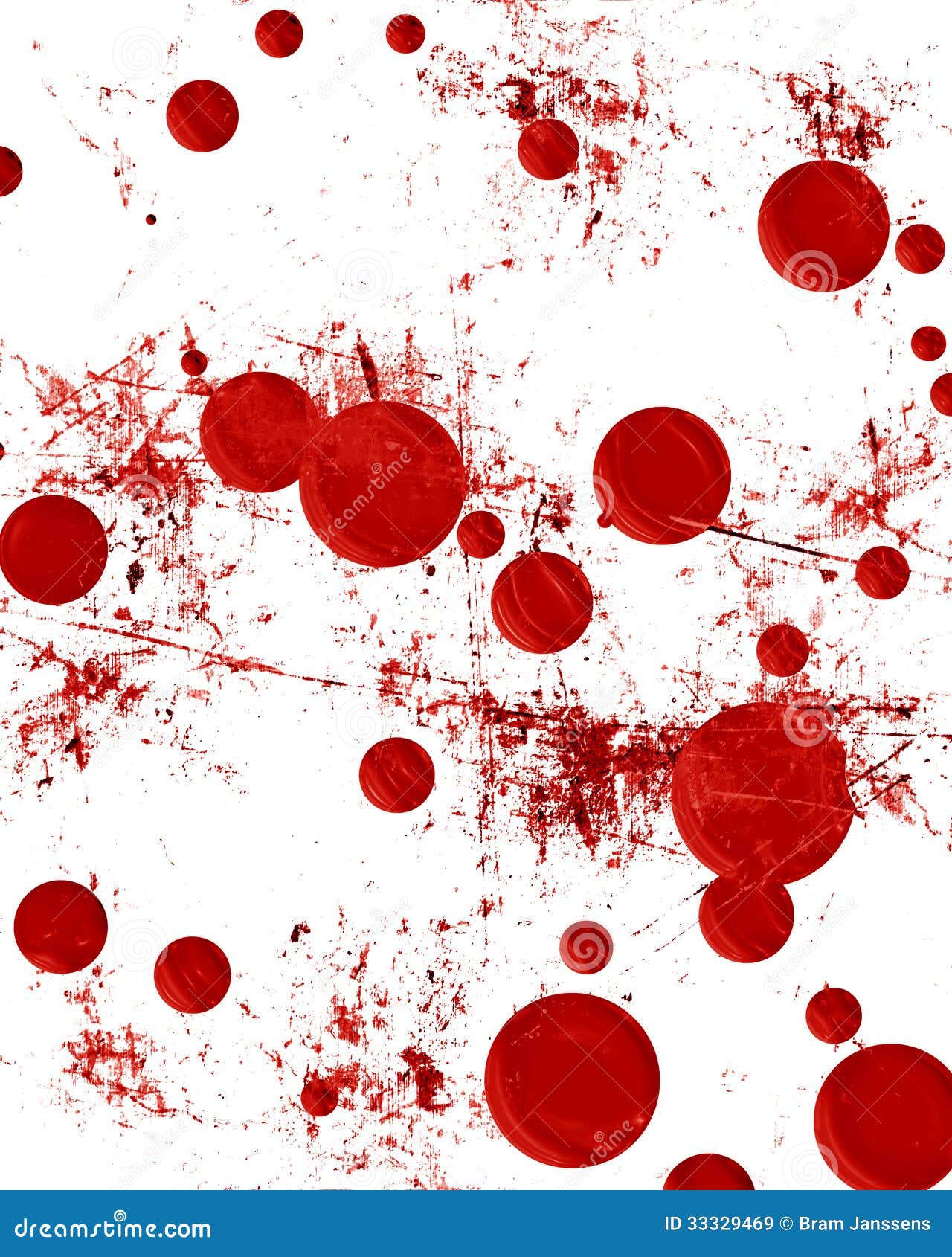 Blood splatter stock illustration. Illustration of white - 33329469