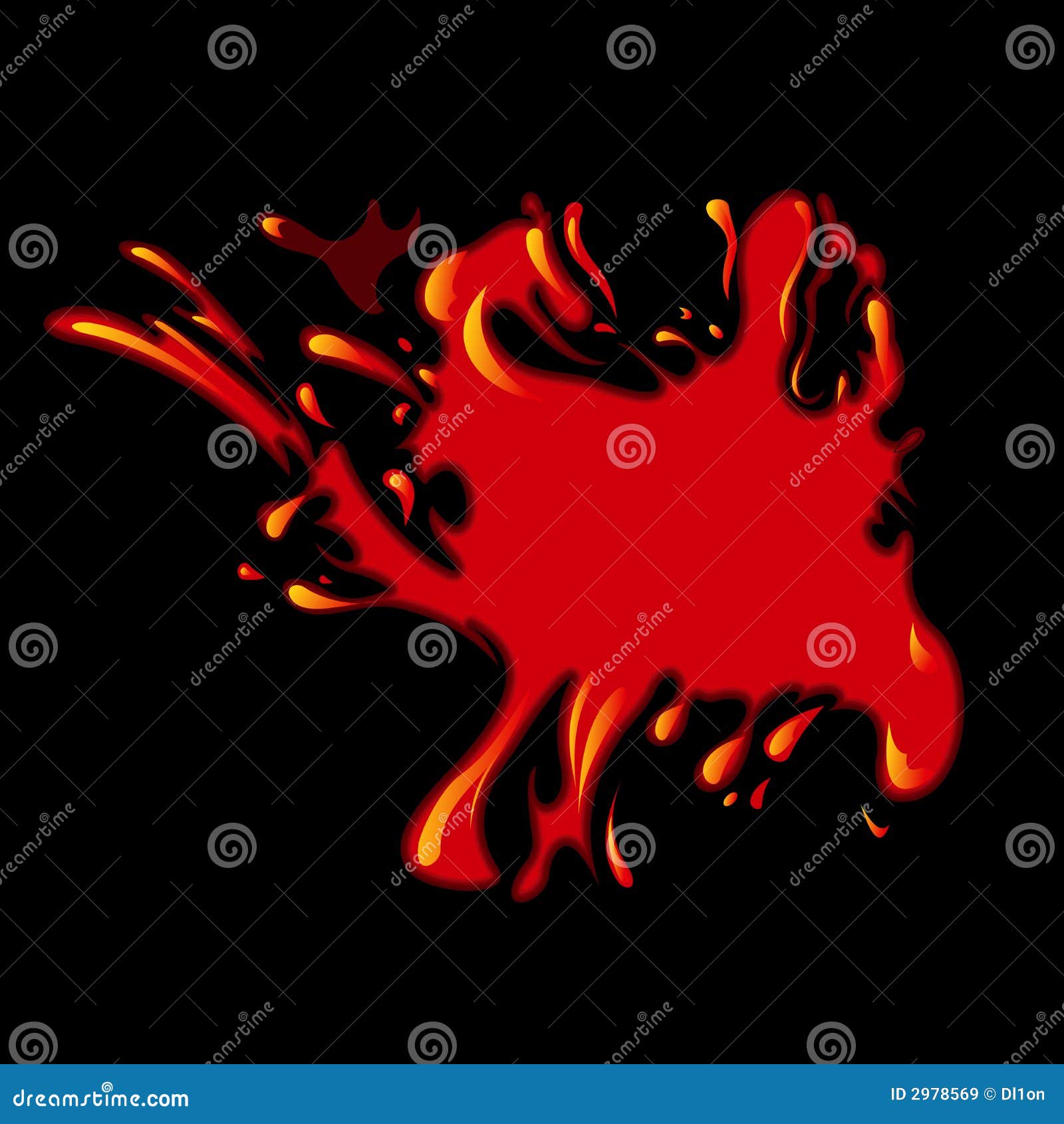 Blood Spot stock vector. Illustration of ripple, abstract - 2978569