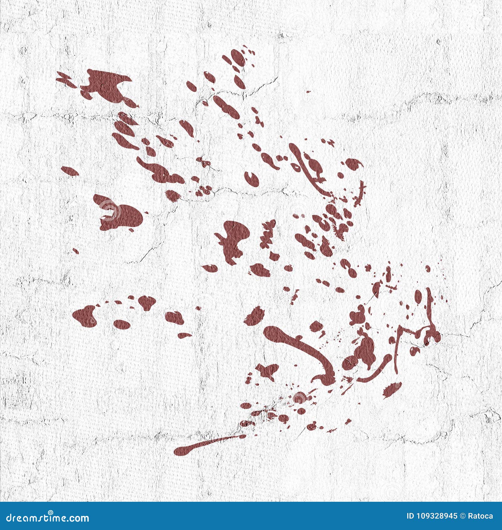 Blood spot stock illustration. Illustration of liquid - 109328945