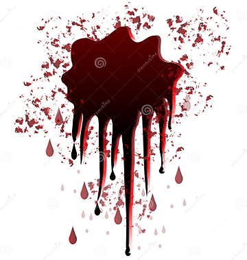 Blood spot design stock vector. Illustration of halloween - 43830344