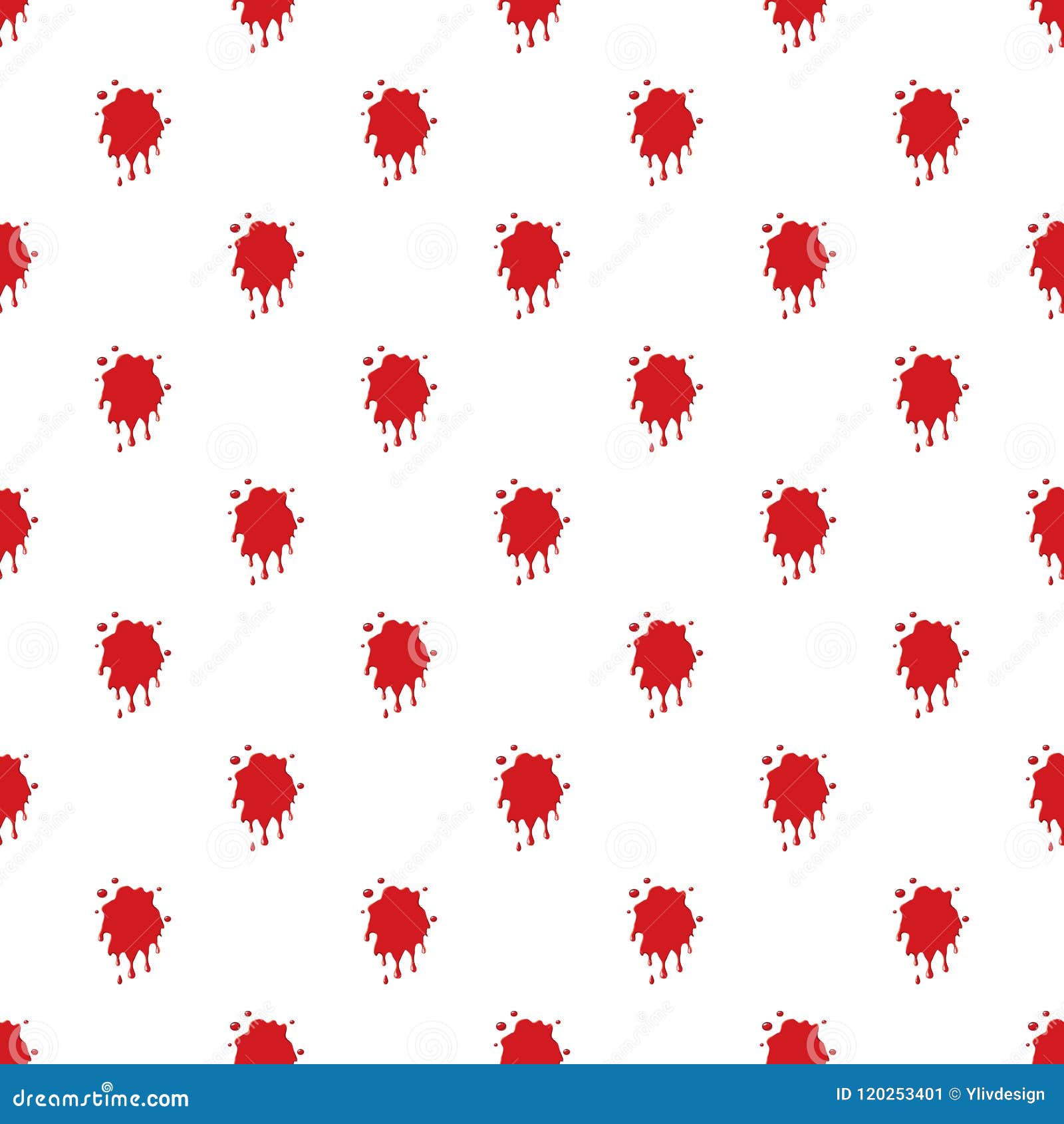 Blood stain pattern stock vector. Illustration of donor - 120253401