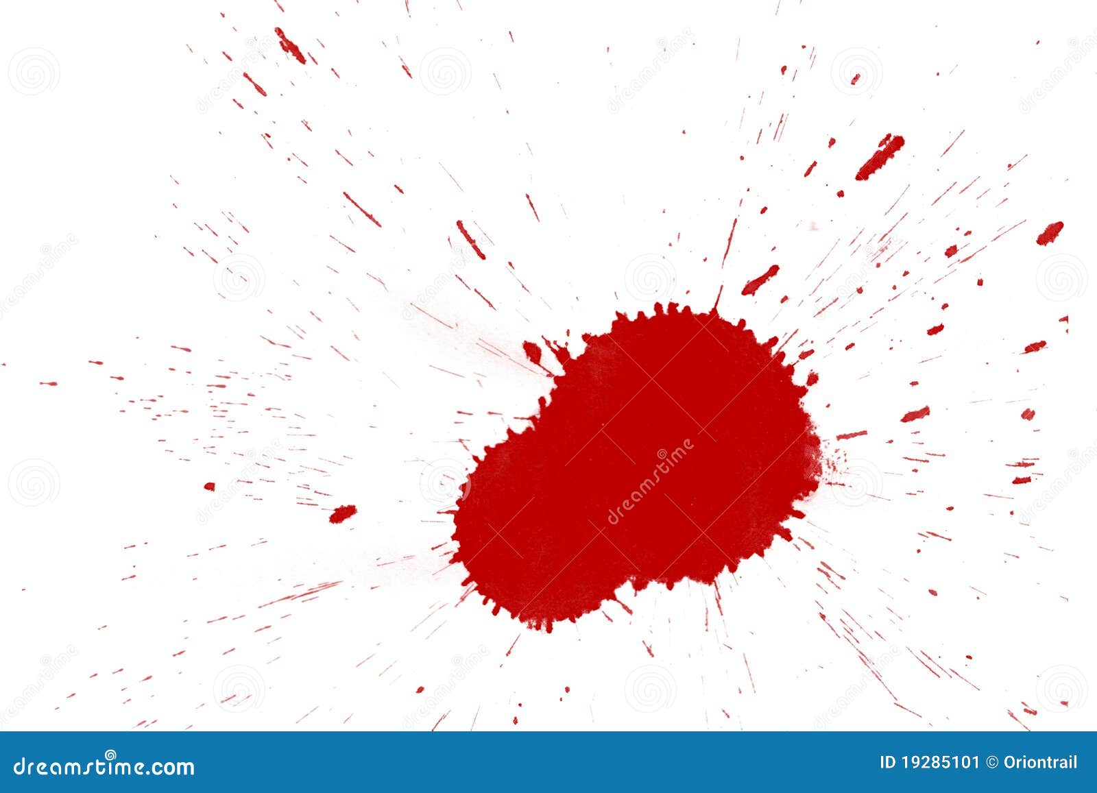 BLood stains stock illustration. Illustration of dribble - 19285101