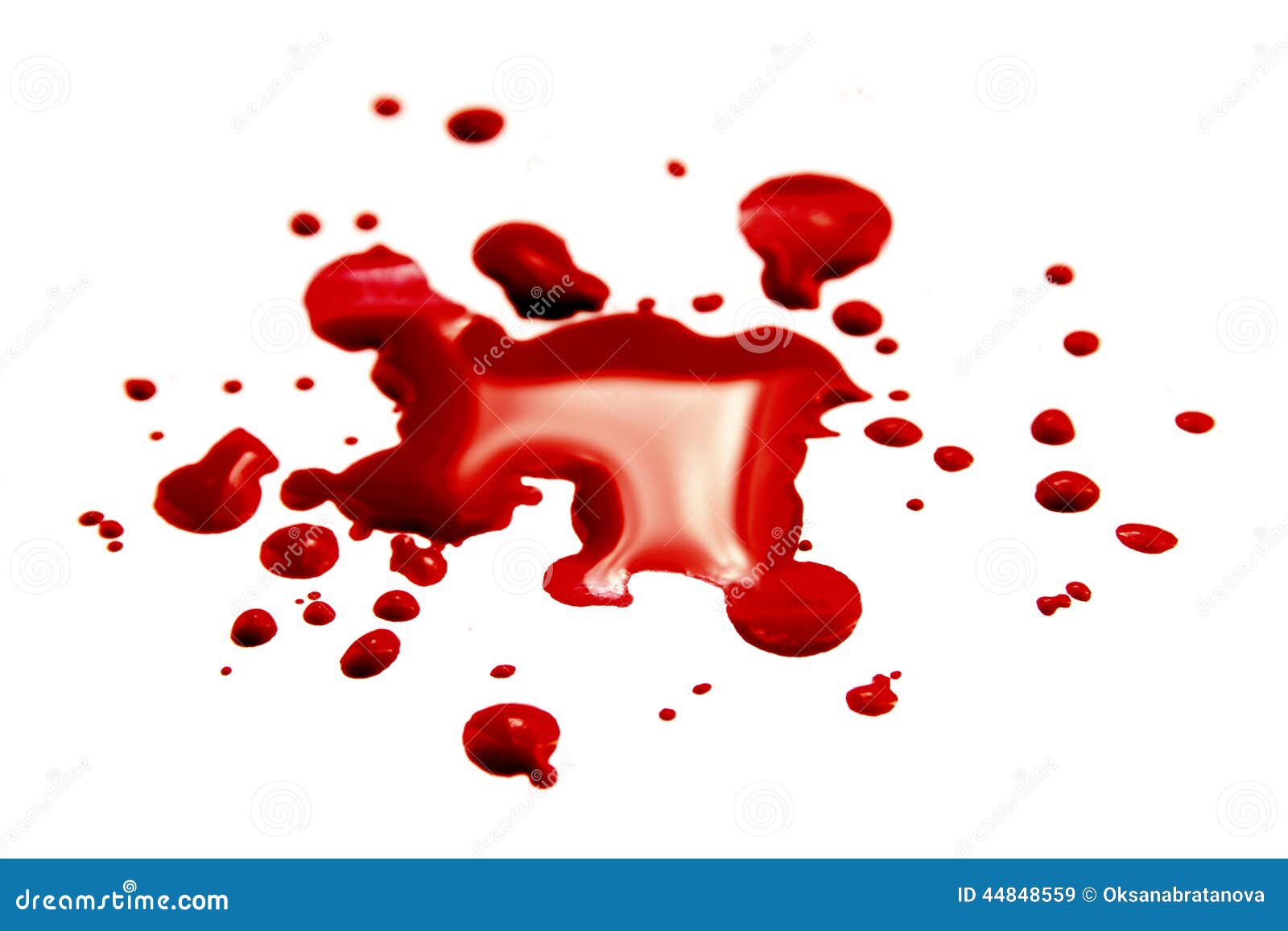 Blood stains stock image. Image of splattered, isolated - 44848559