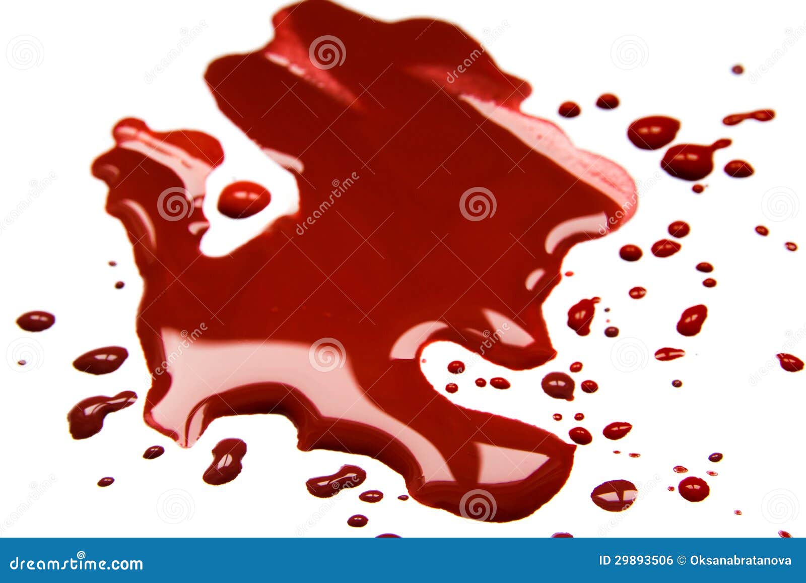 Blood stains (puddle) stock photo. Image of bloody, blot - 29893506