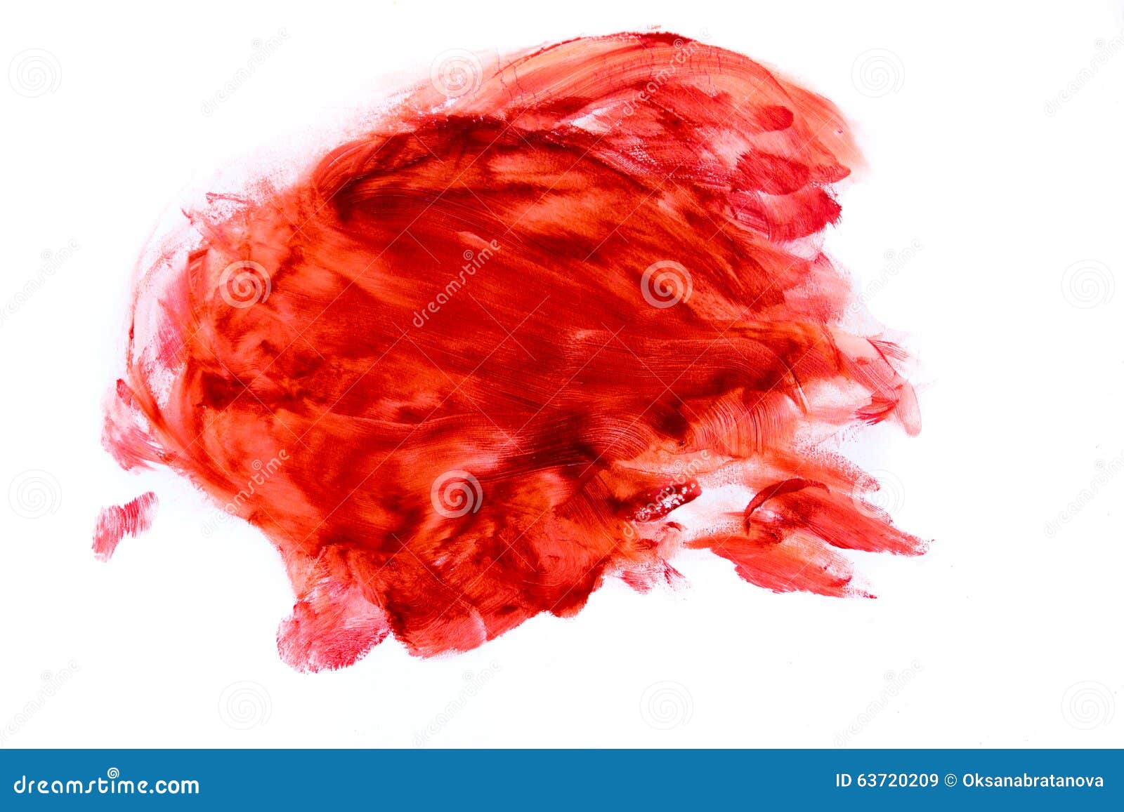 Blood Smear Cartoon Vector | CartoonDealer.com #45241541