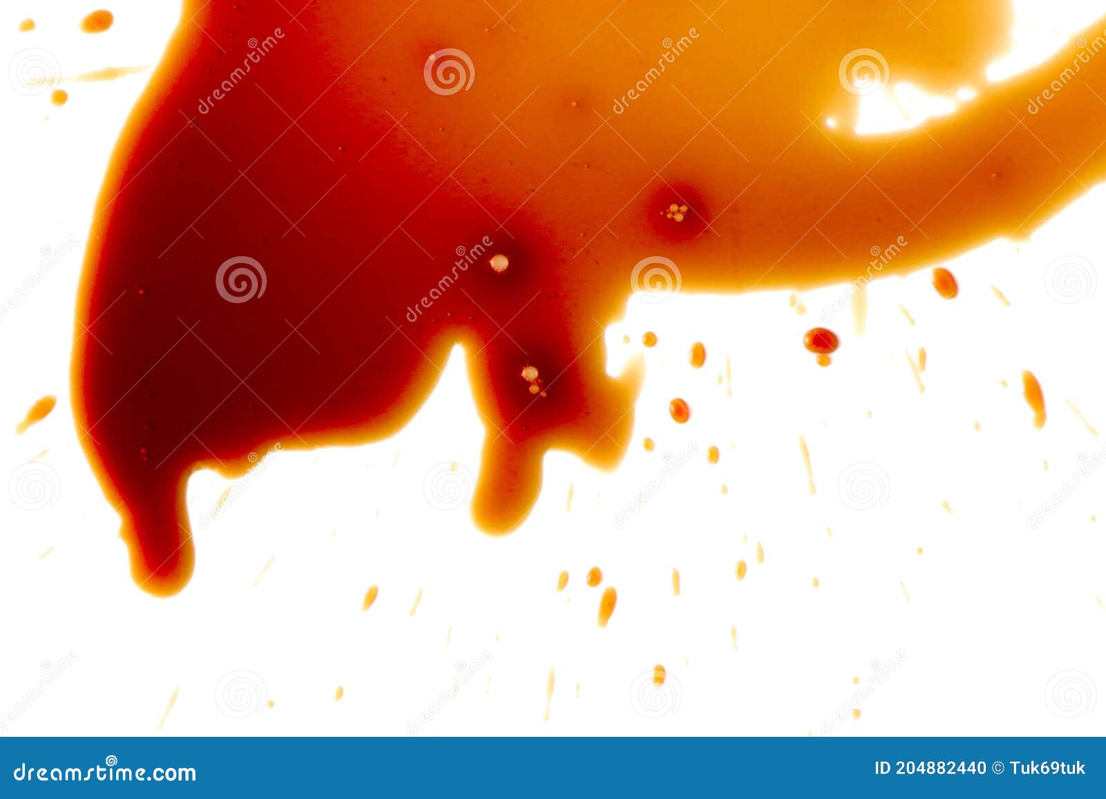 Blood Stains on a White Background Stock Photo - Image of artistic ...