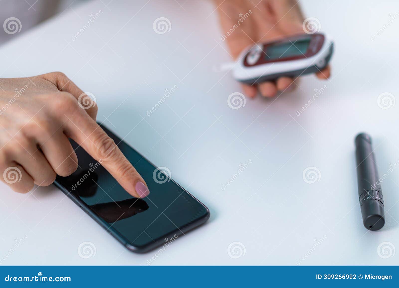 Blood Sugar Testing with a Portable Glucometer, Ensuring Quick and ...