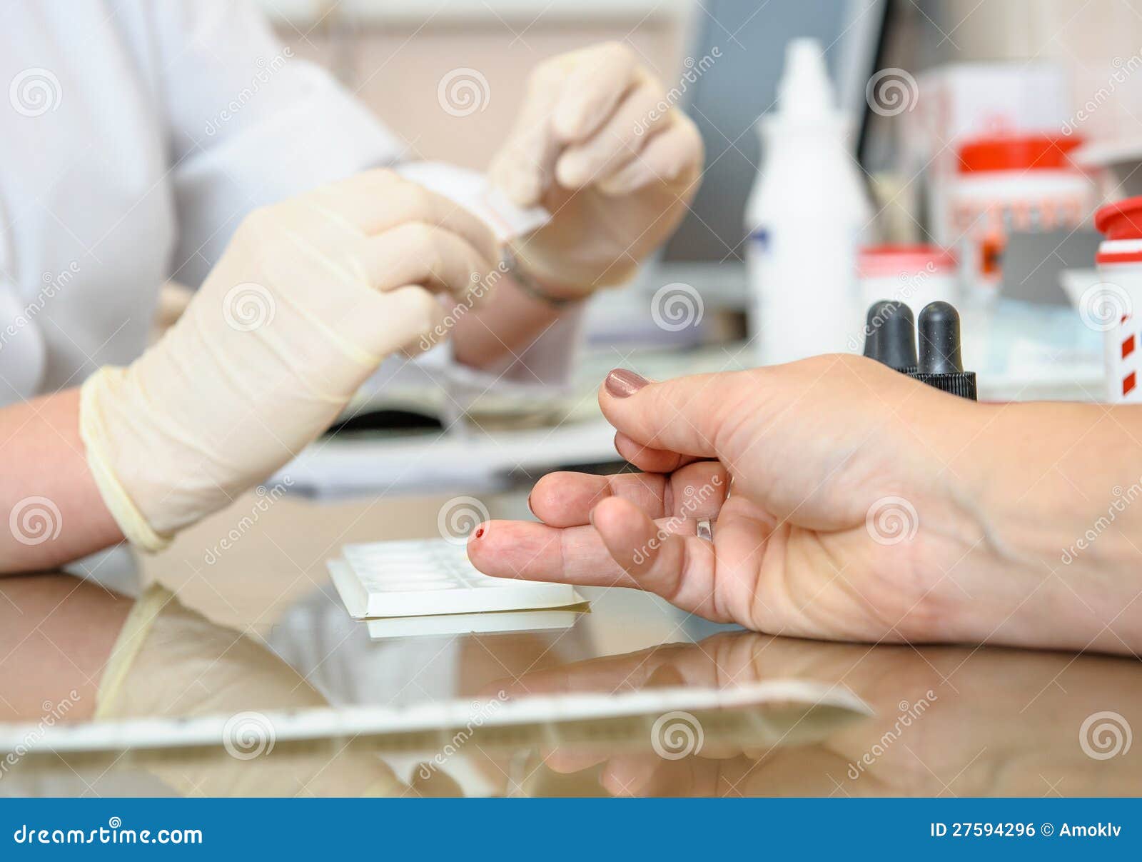 Blood test stock photo. Image of caucasian, hospital - 27594296