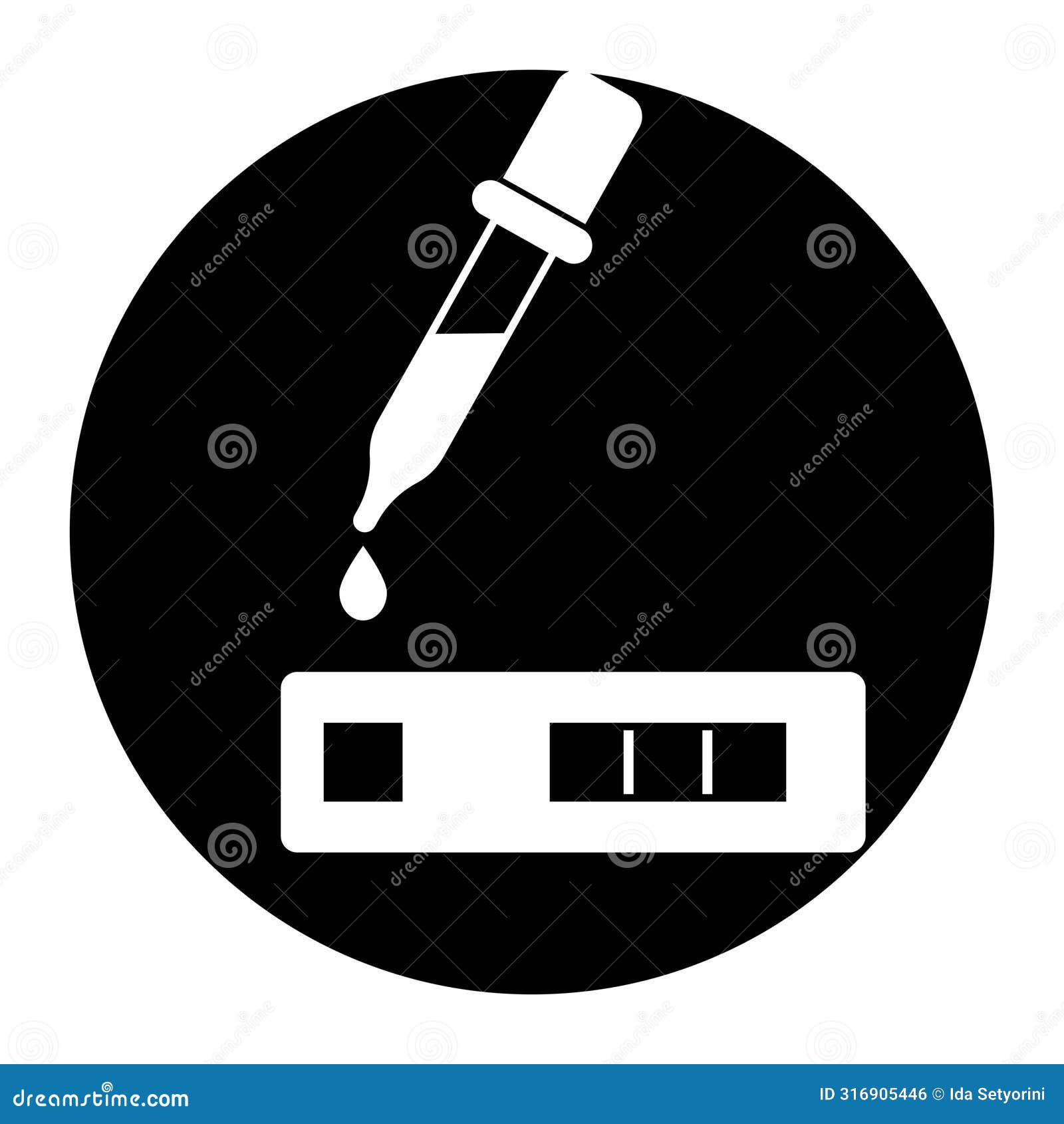 Blood test logo vector stock illustration. Illustration of beat - 316905446
