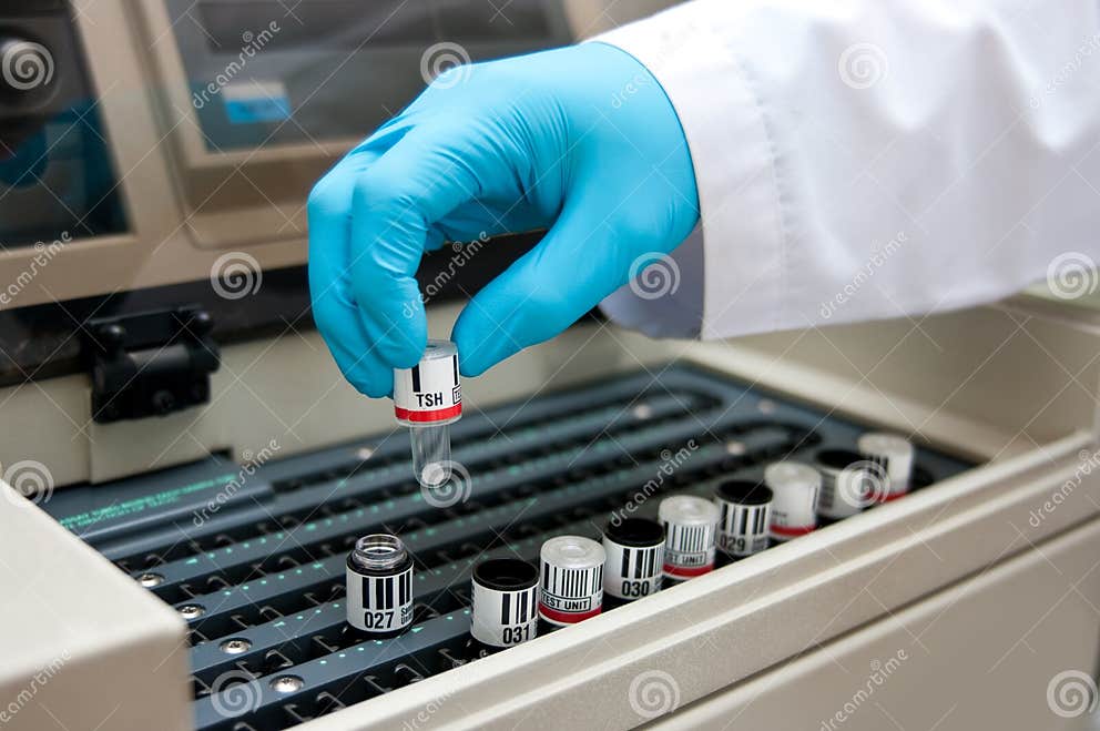 Blood test machine stock photo. Image of care, specialised - 14016098