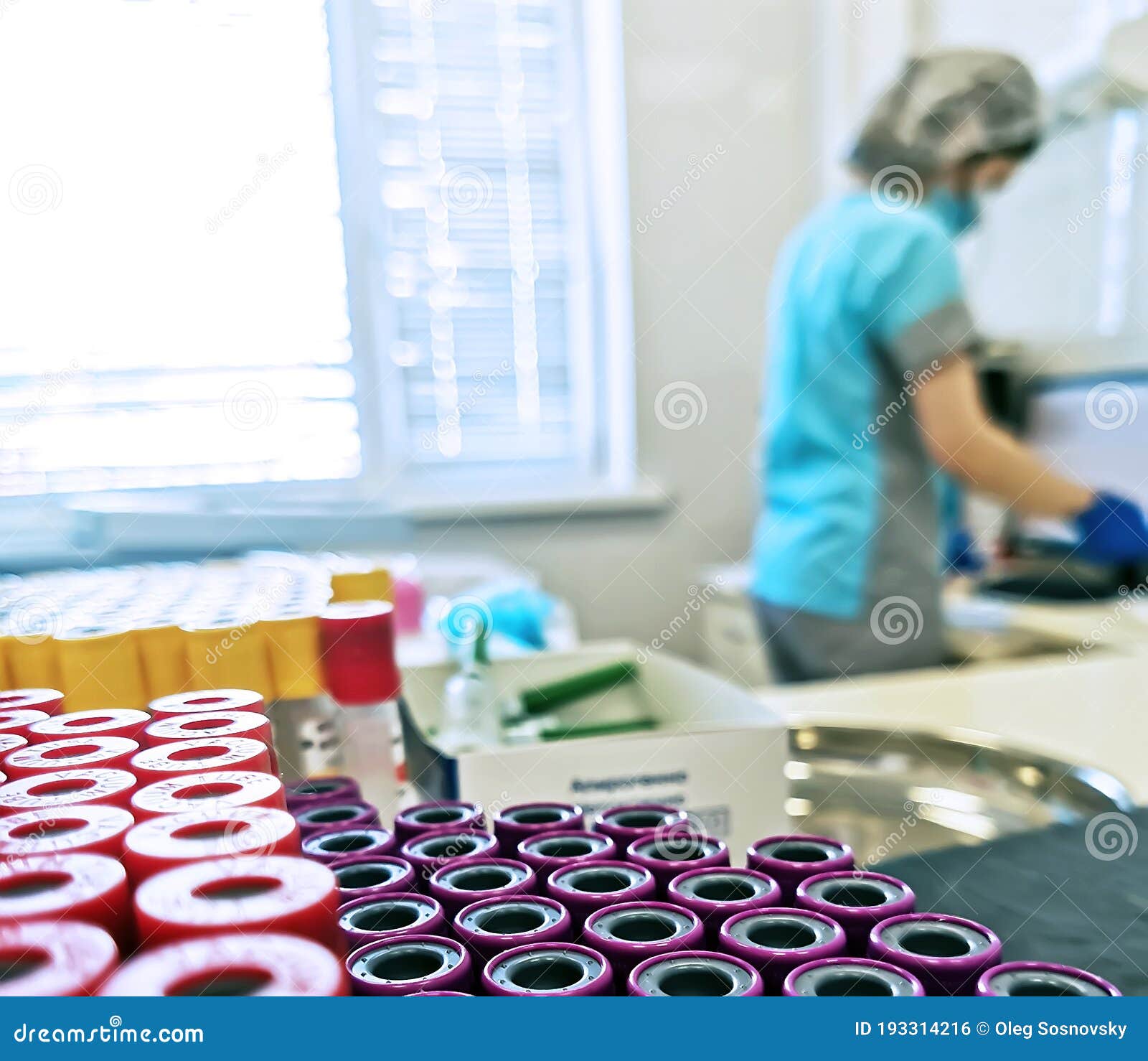 Blood Test Room. Taking Blood Stock Photo - Image of clinic, analyse ...