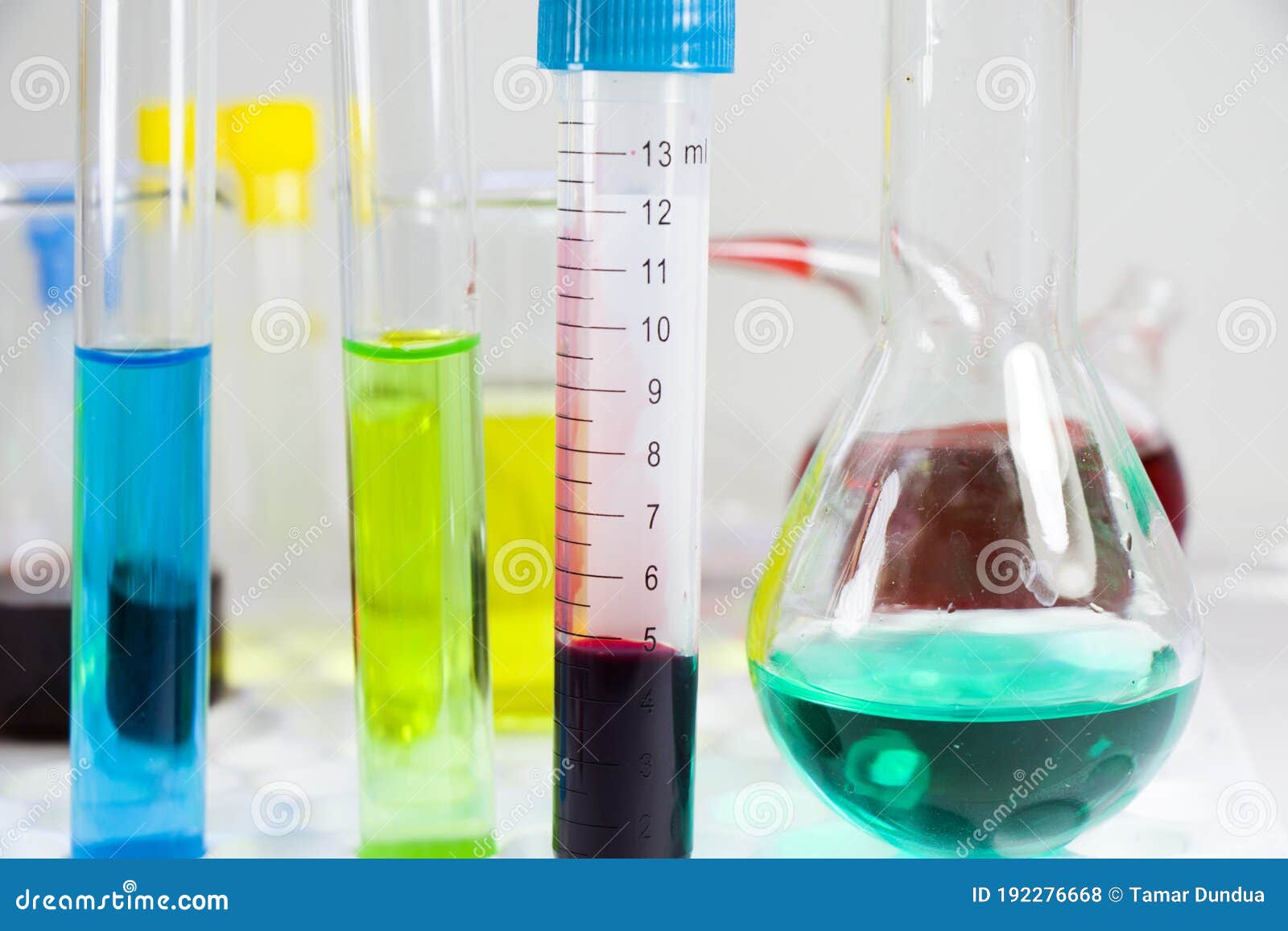 Blood Test Tube Sample without Name, Empty Space for Text, Laboratory ...