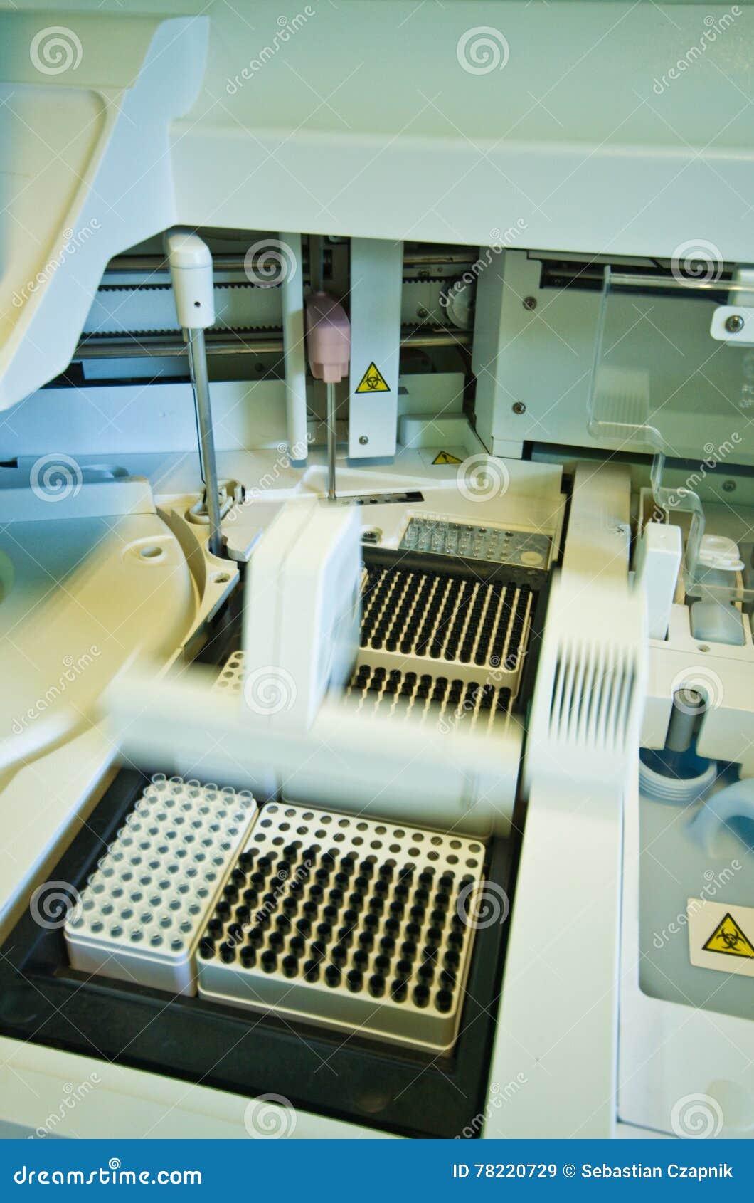 Blood testing equipment stock image. Image of test, machine - 78220729