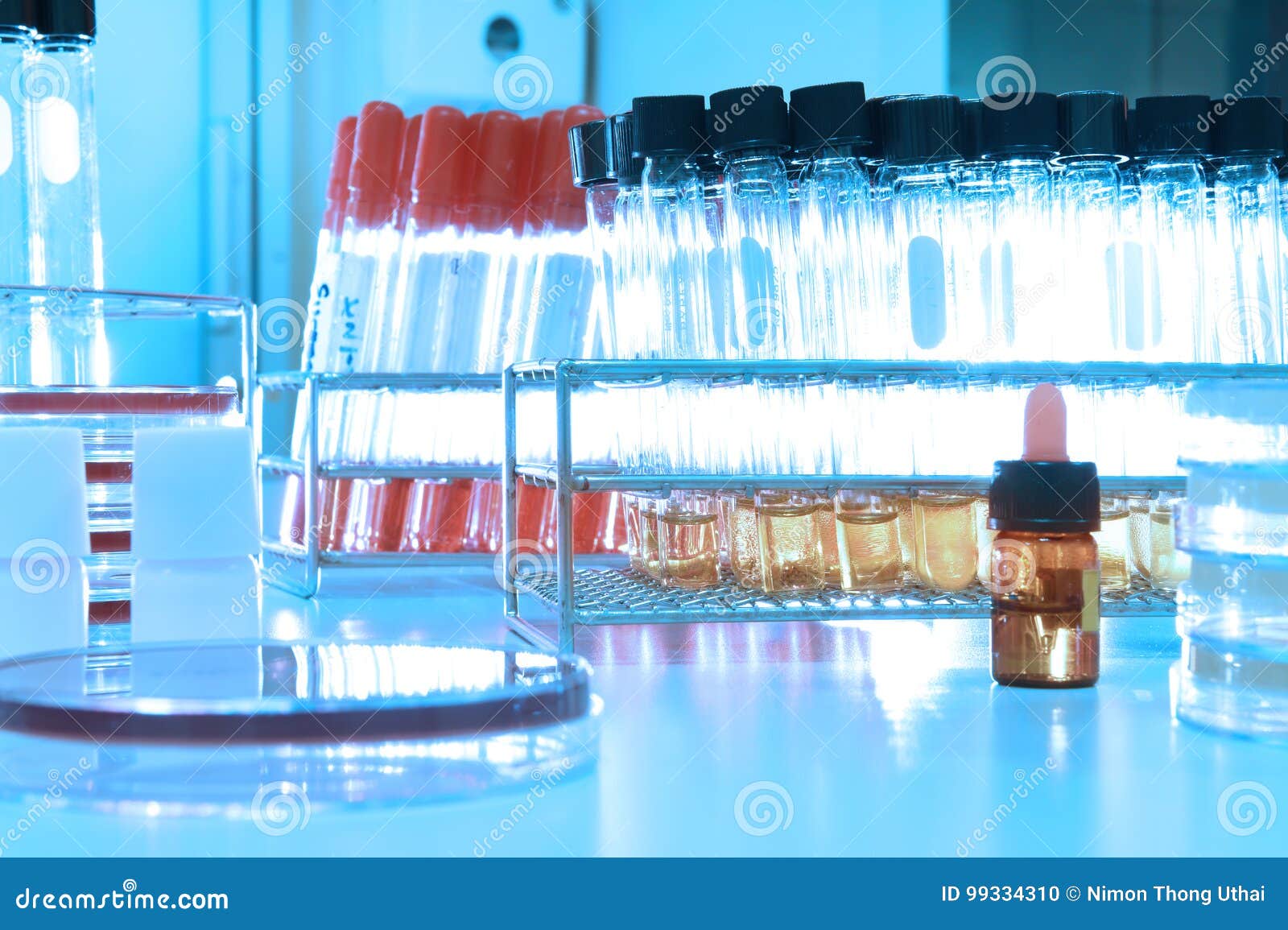 Blood Testing in Laboratory Stock Photo - Image of blood, biochemistry ...