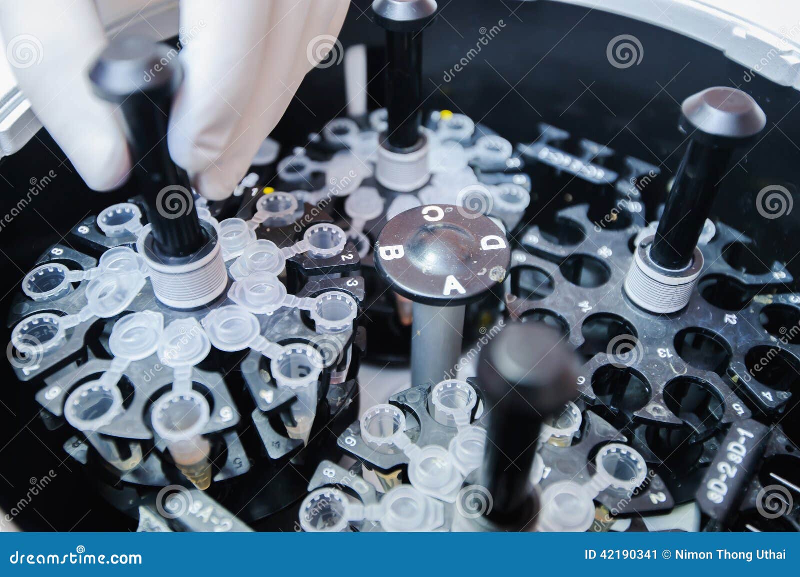 Blood Testing in Laboratory Stock Image - Image of blood, chemistry ...