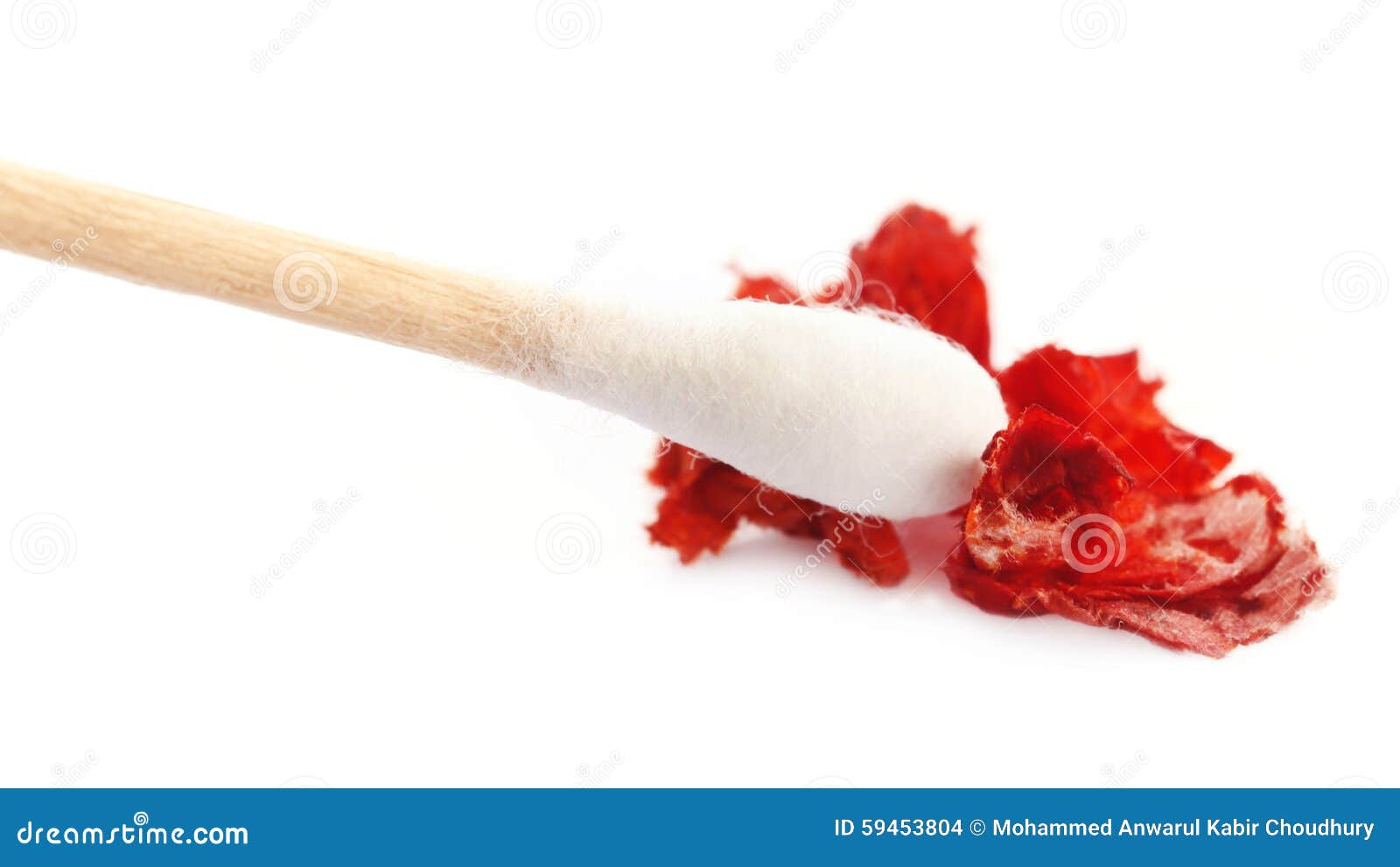 Blood in tissue paper stock photo. Image of forensic - 59453804