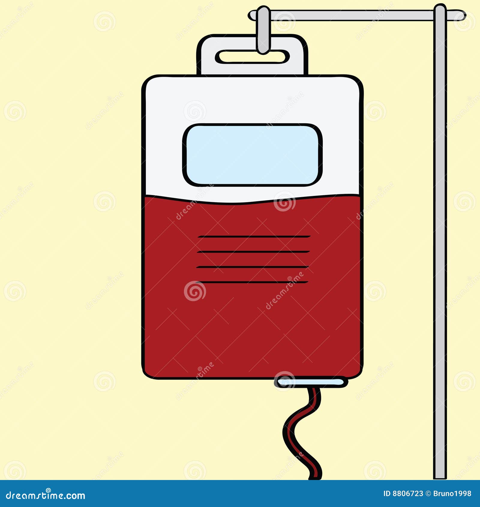 Blood transfusion stock vector. Illustration of hospital - 8806723