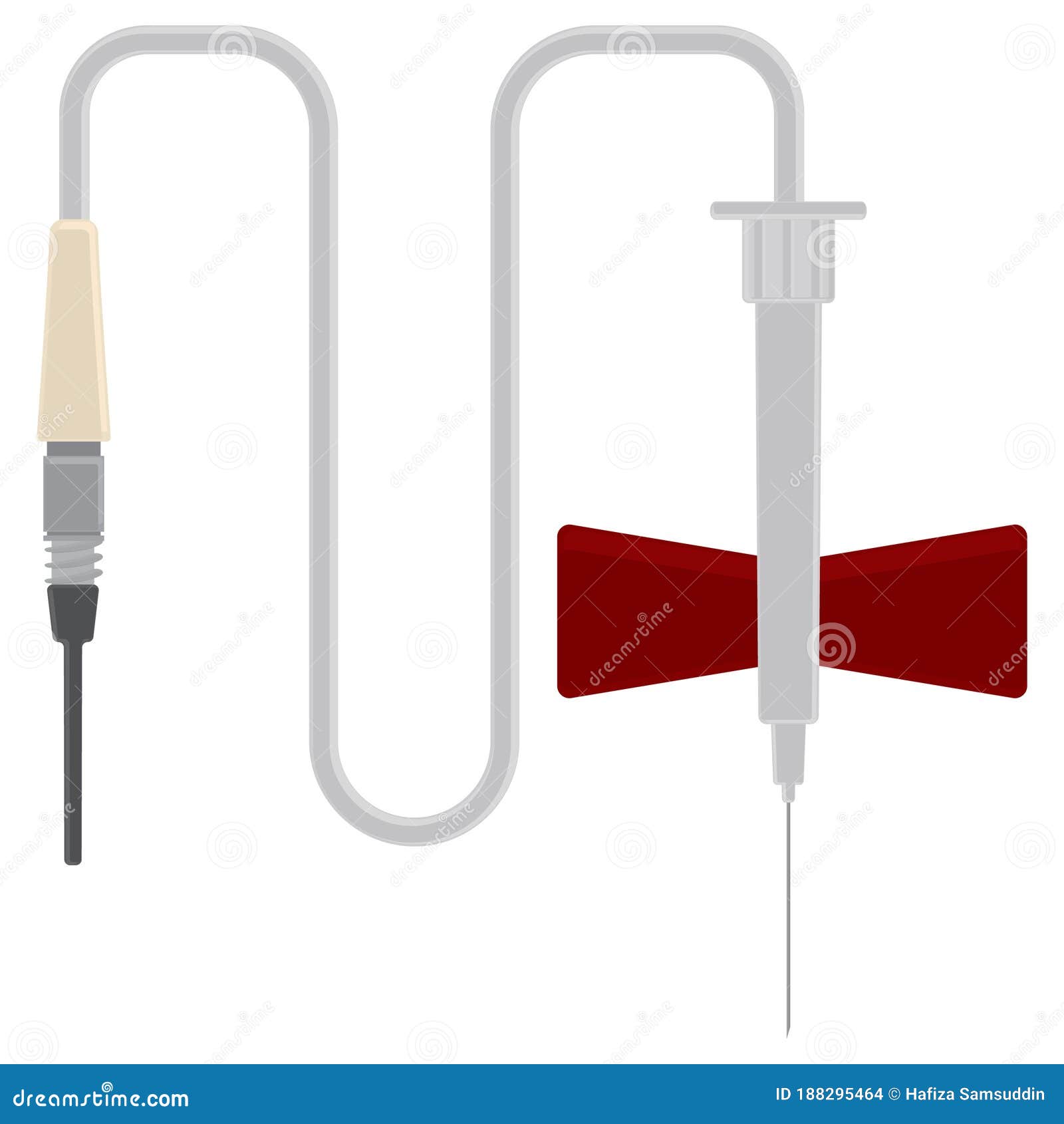 Blood Transfusion. Vector Illustration Decorative Design Stock Vector ...