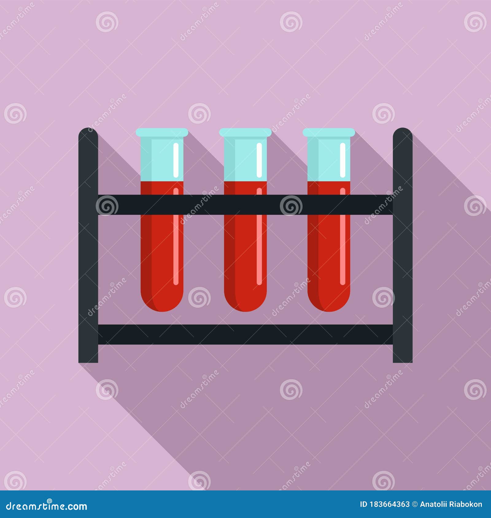 Blood Tubes In The Laboratory Centrifuge. Royalty-Free Illustration ...