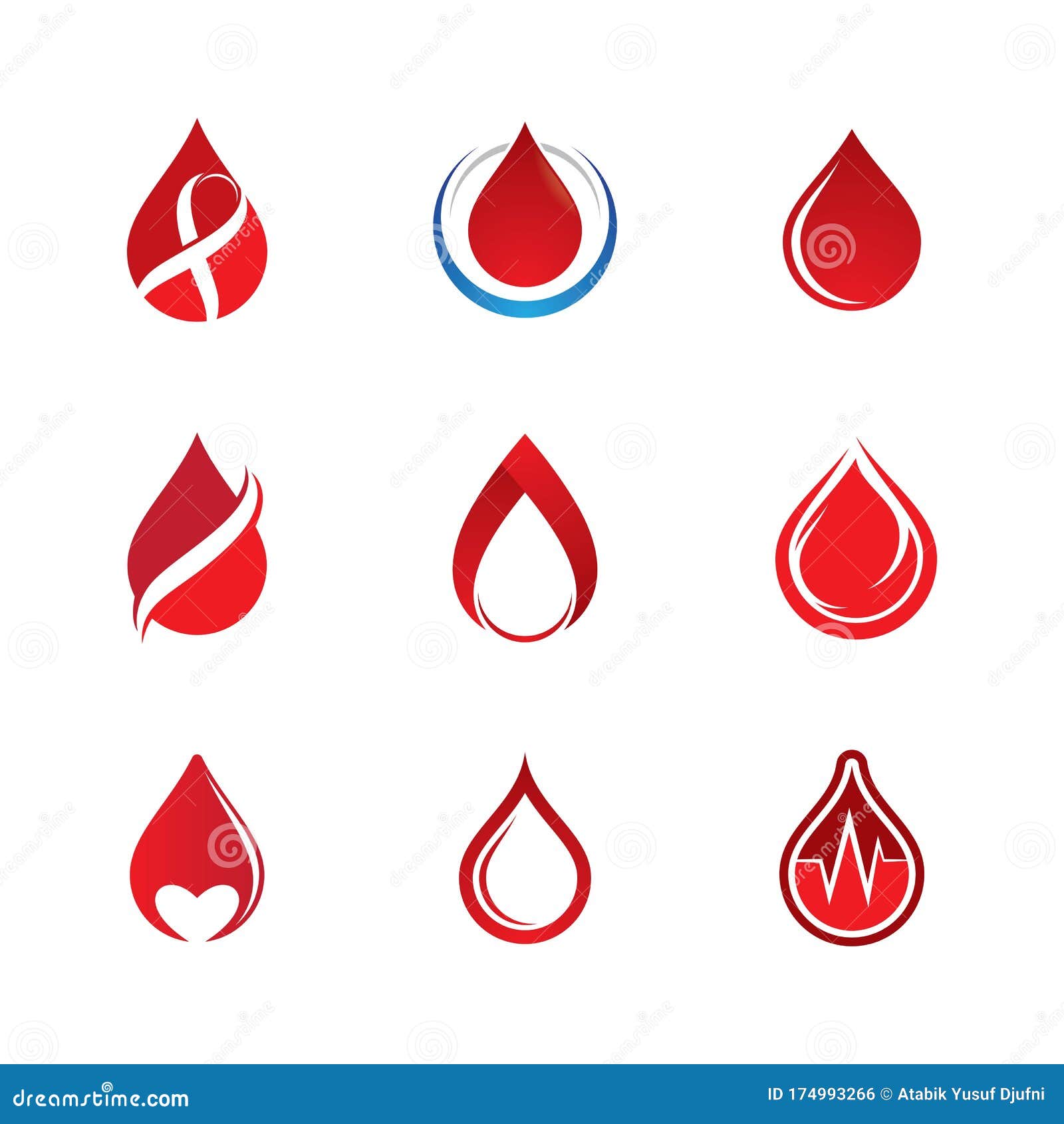 Blood vector icon stock vector. Illustration of graphic - 174993266