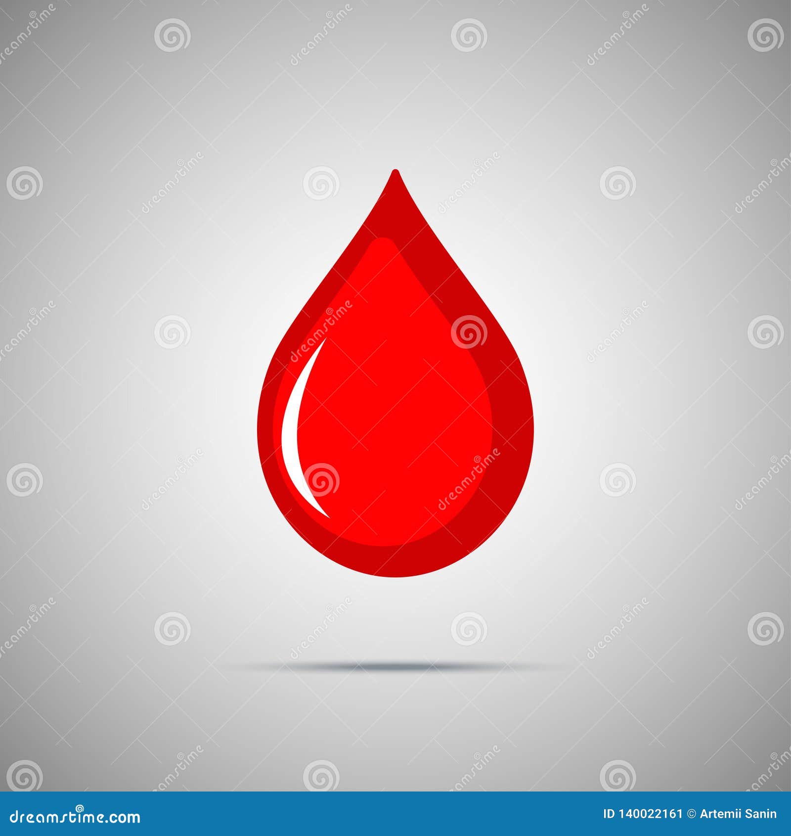 Red Blood Drop Line Cartoon Drawing Royalty-Free Stock Image ...