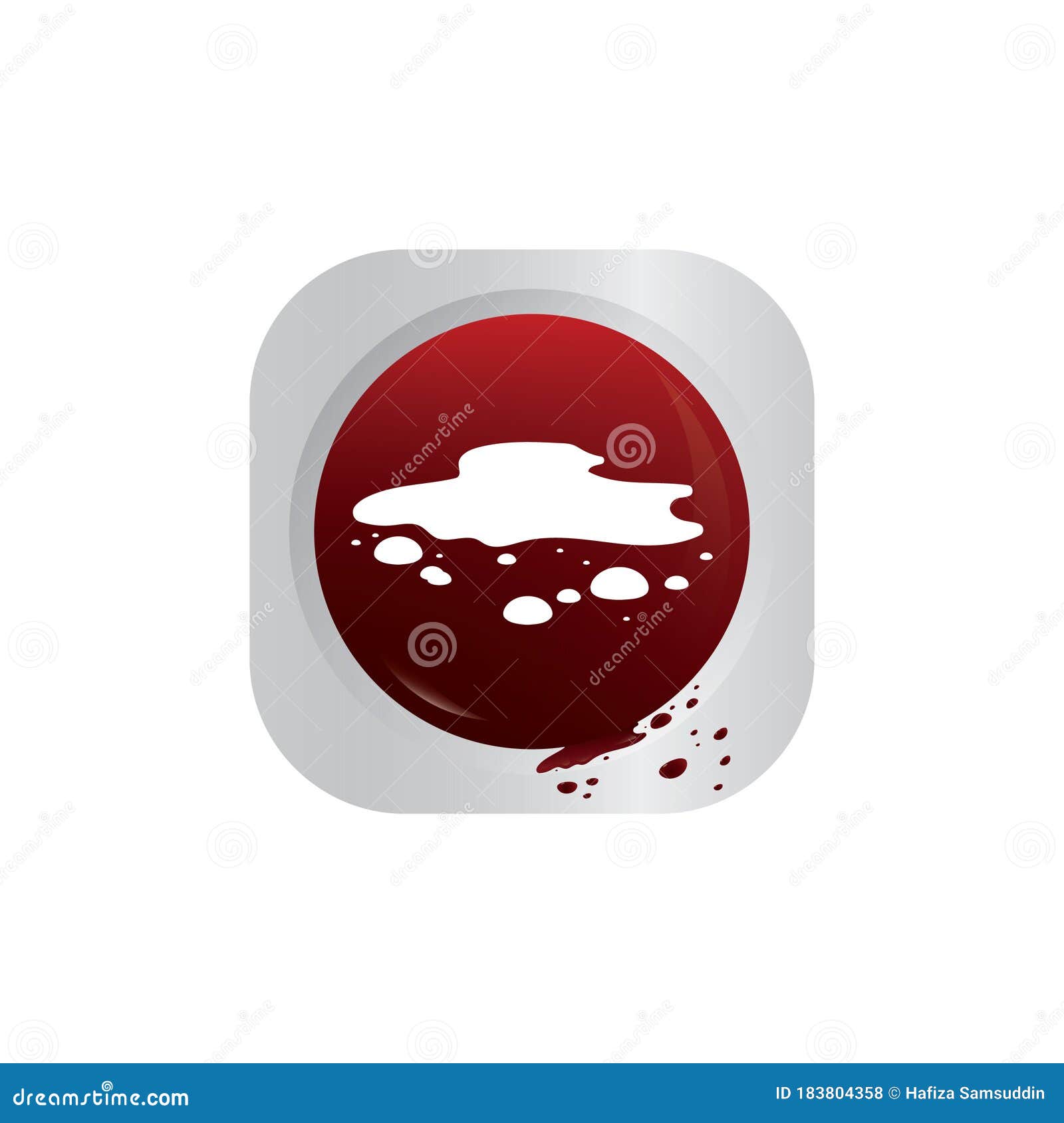 Blood. Vector Illustration Decorative Background Design Stock ...