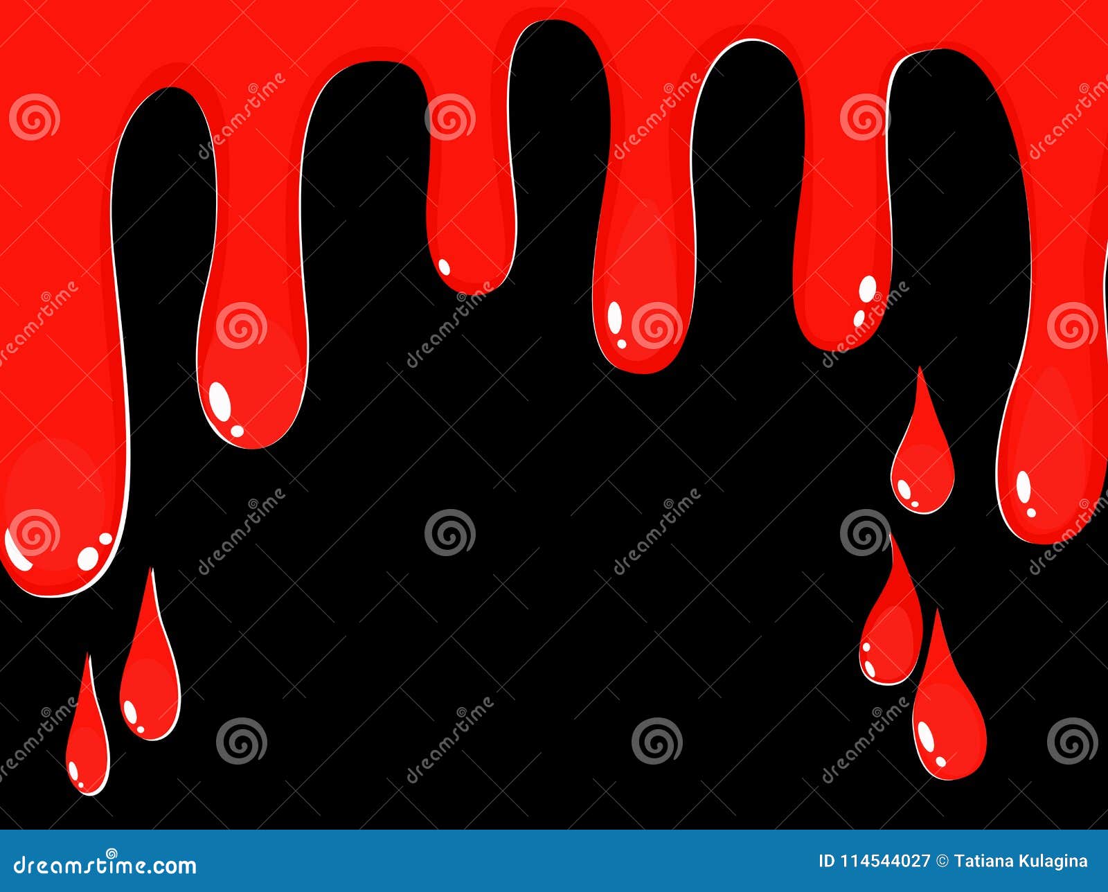 Blood. vector image. stock vector. Illustration of bloodbath - 114544027