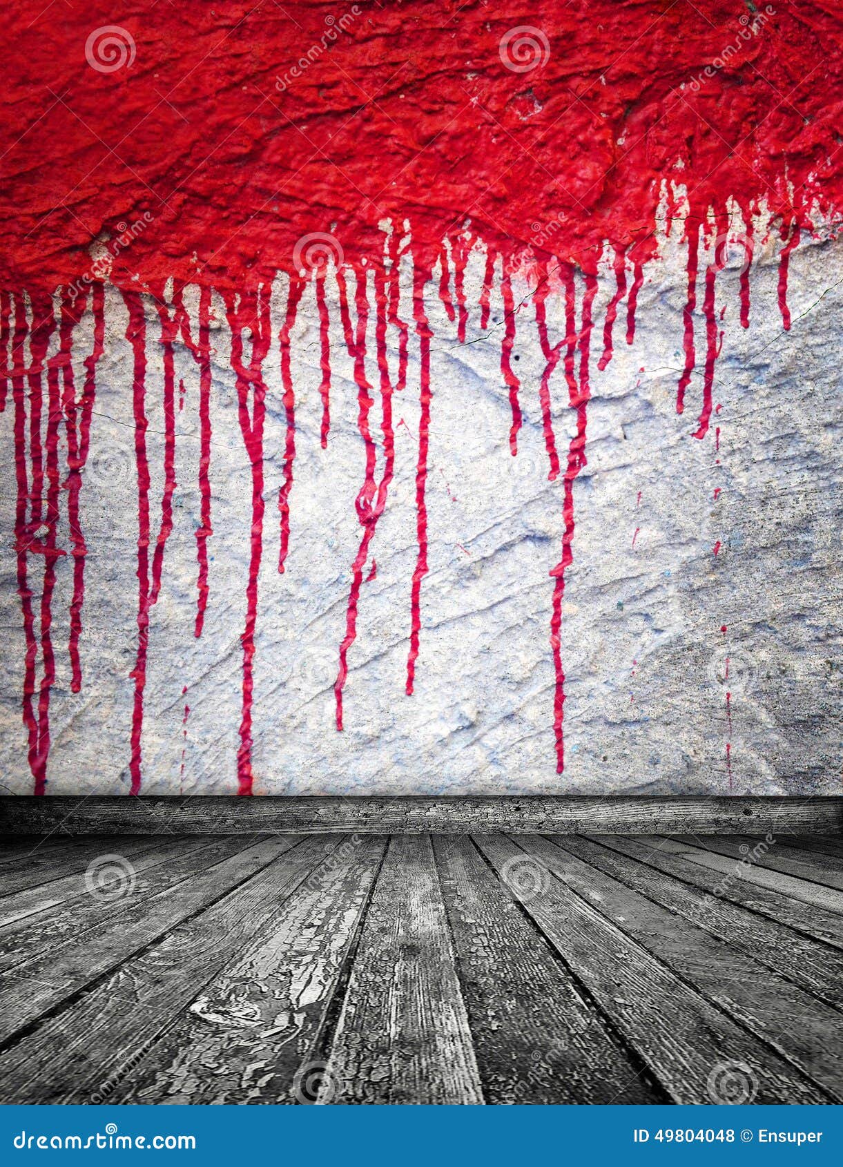Blood on wall stock photo. Image of retro, stains, leaking - 49804048