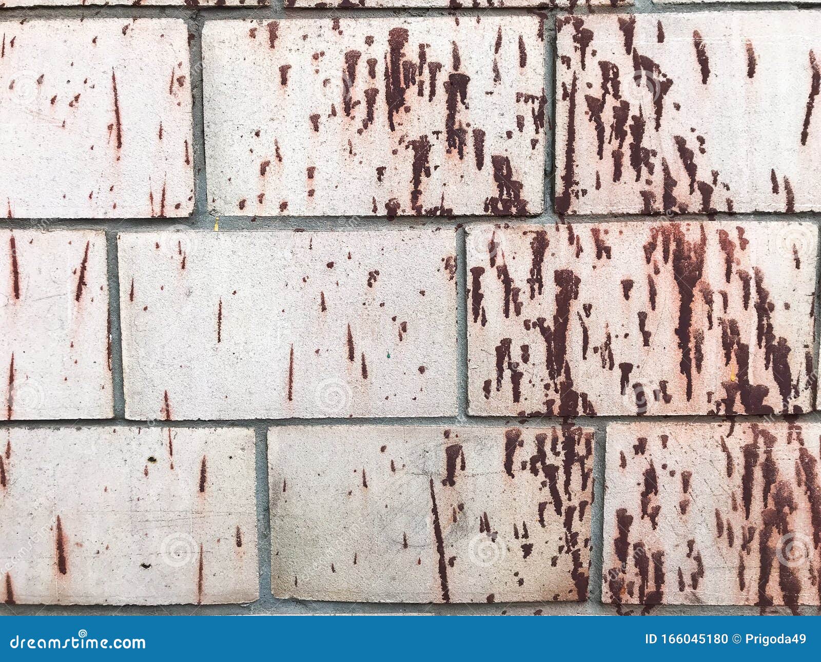 Blood on the brick wall stock photo. Image of texture - 166045180