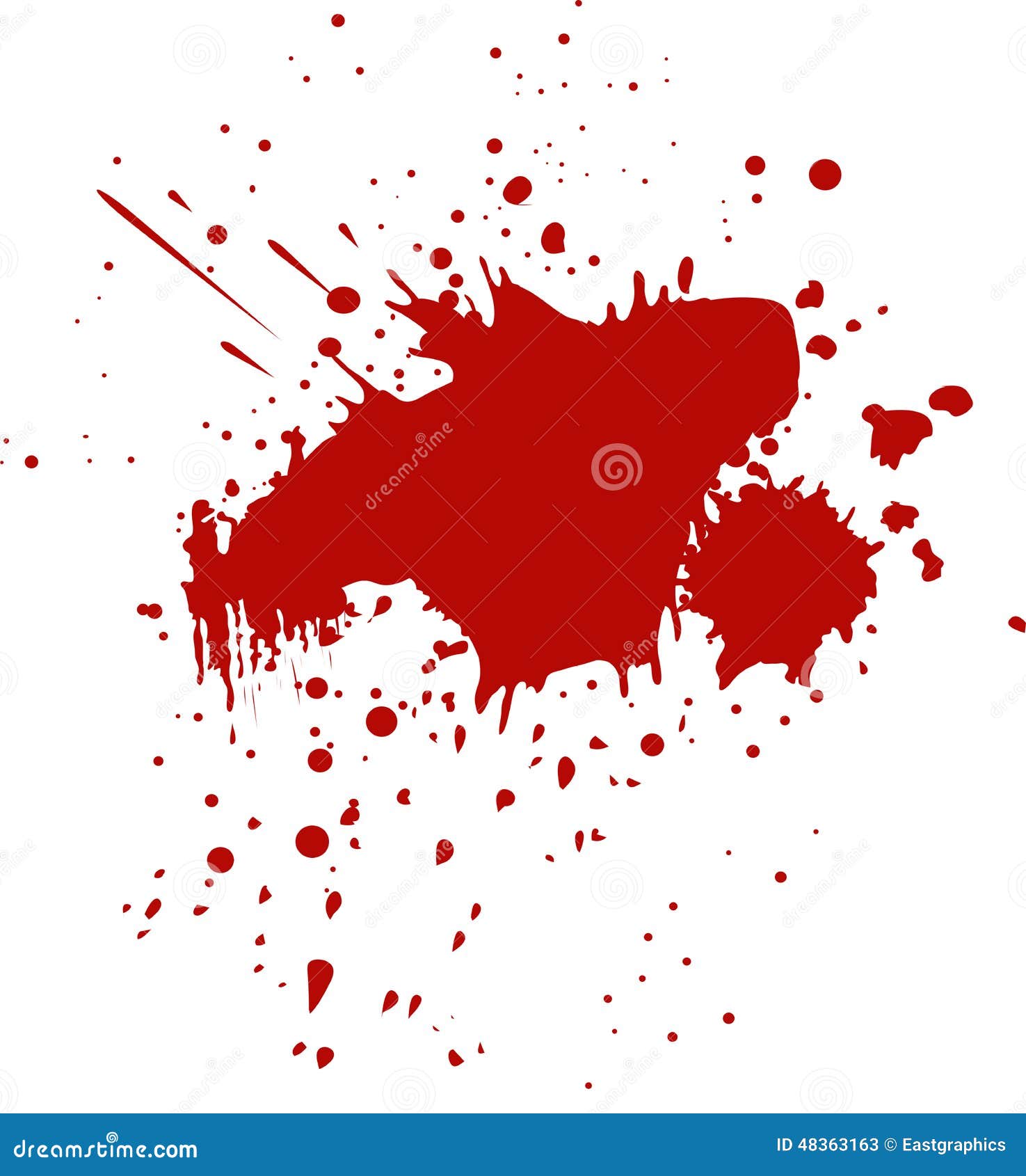 Blood Splatter Vector