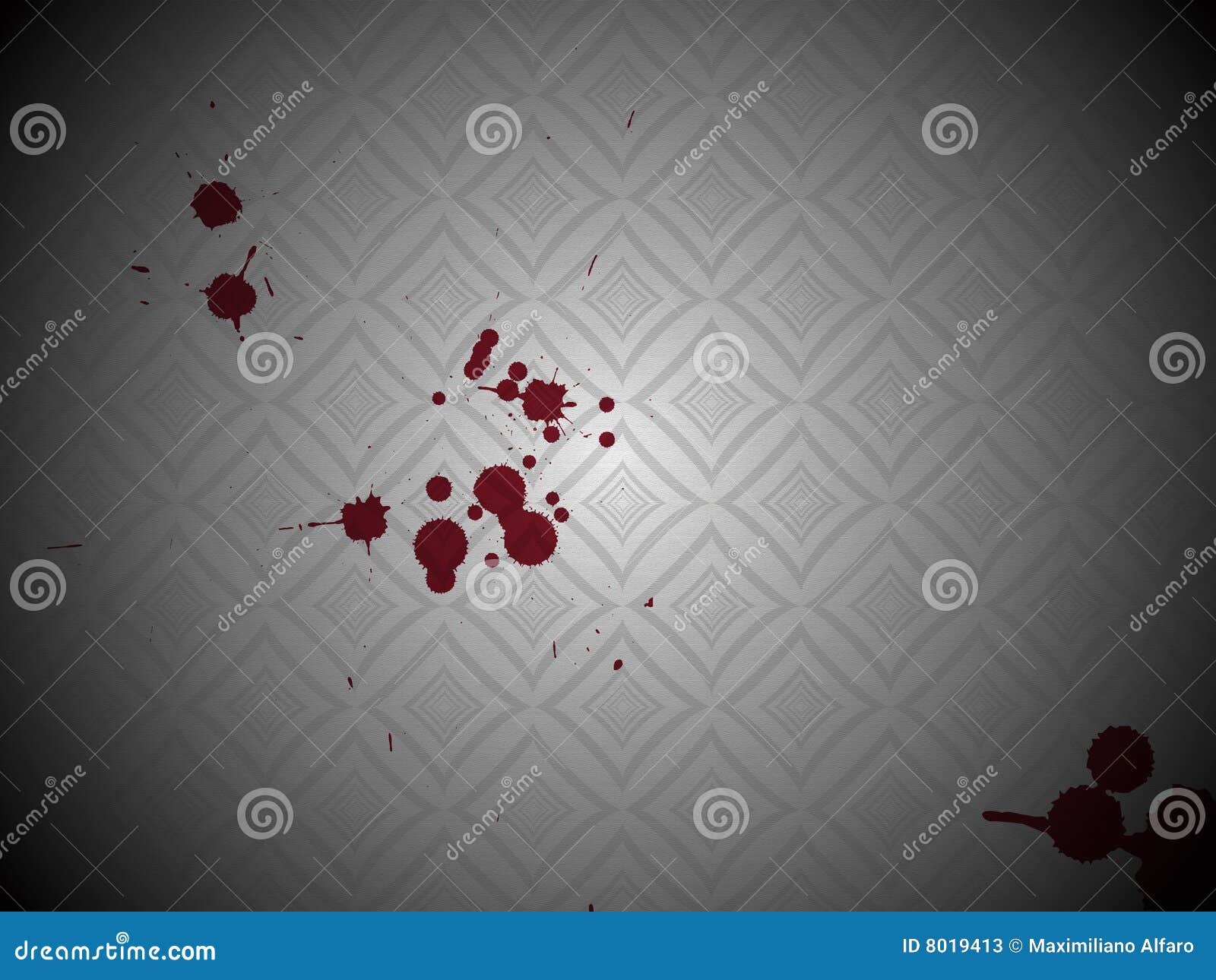 Bloodsplats On The Wall Picture. Image: 8019413