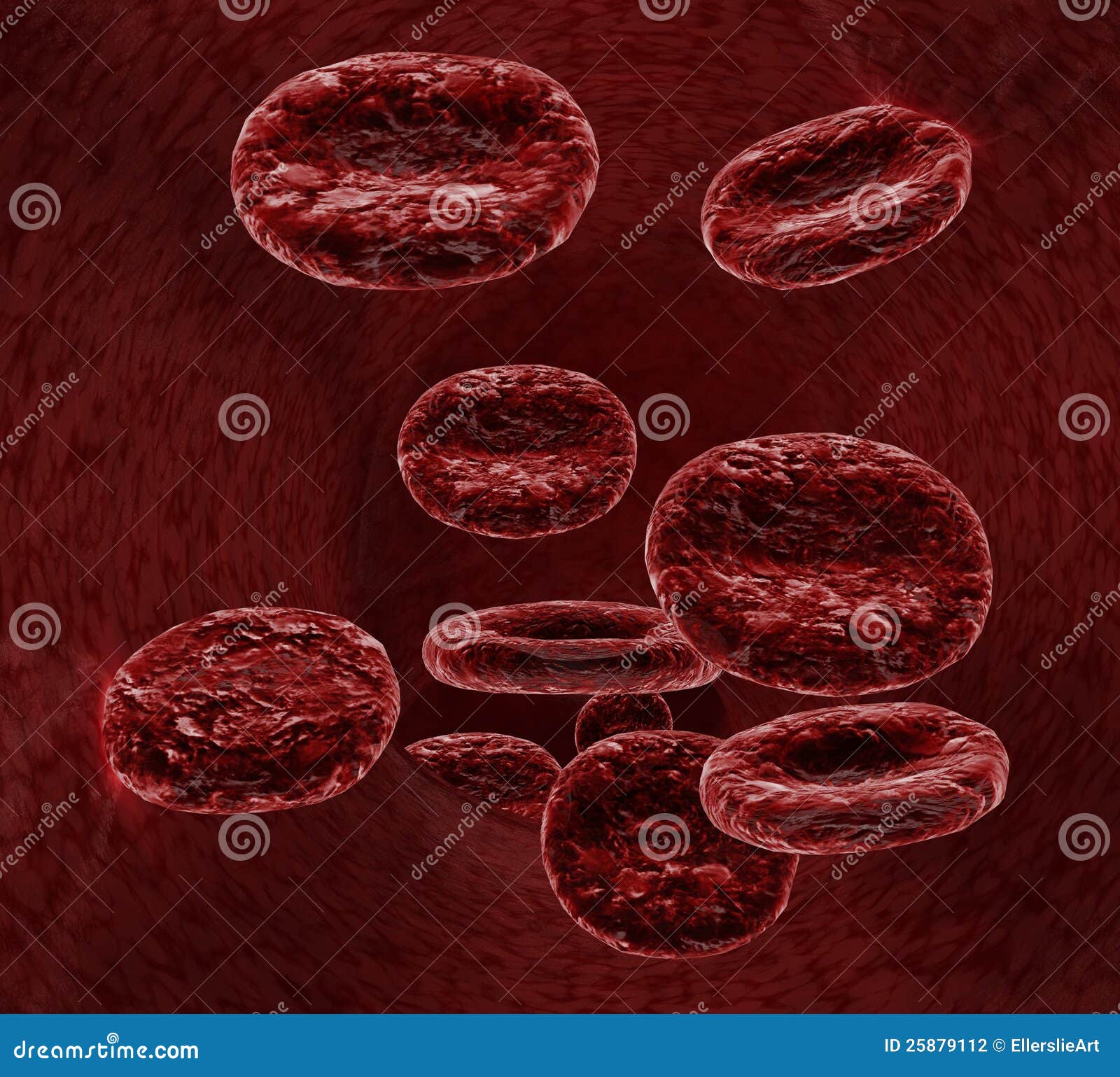 Bloodstream stock illustration. Illustration of science - 25879112