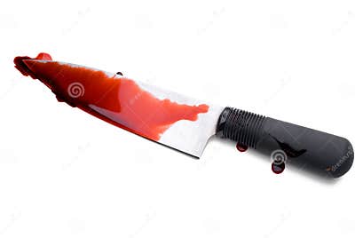 Bloody chefs Knife stock image. Image of holiday, knife - 6166809