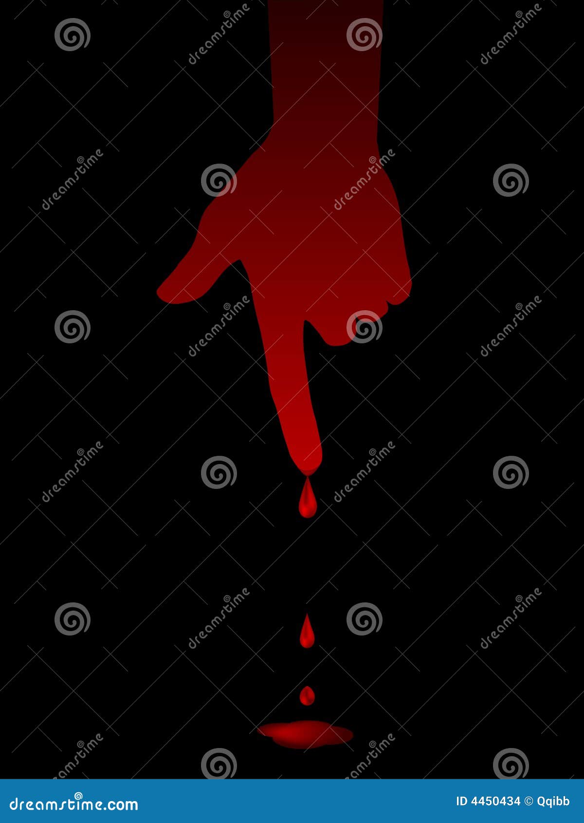 Bloody Wound. Realistic Torn Gash. Skin Incision With Blood, Pain Of ...