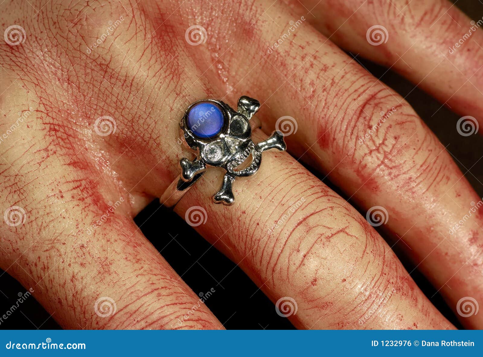 Bloody Hand Picture. Image: 1232976