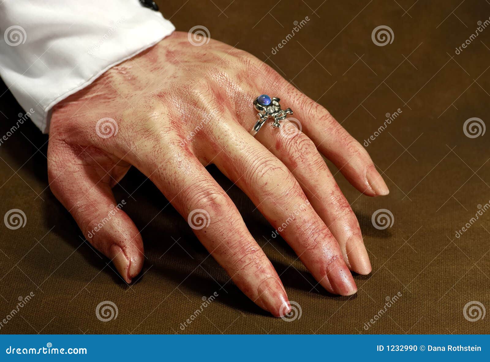 Bloody Hand stock photo. Image of body, blood, bloody - 1232990