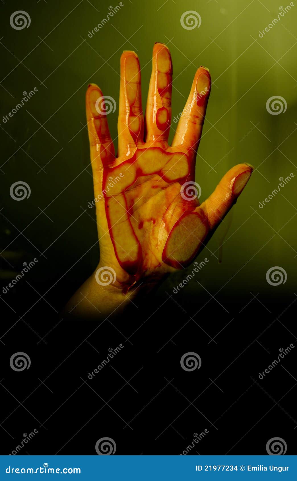 Bloody hand stock photo. Image of glass, finger, liquid - 21977234