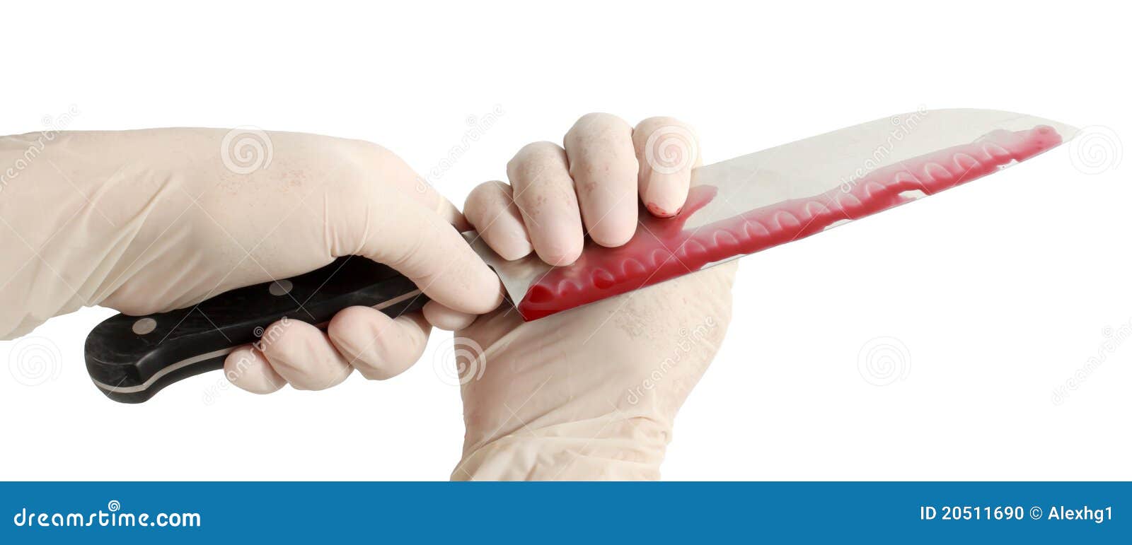 Bloody knife in hands stock photo. Image of spill, drops - 20511690