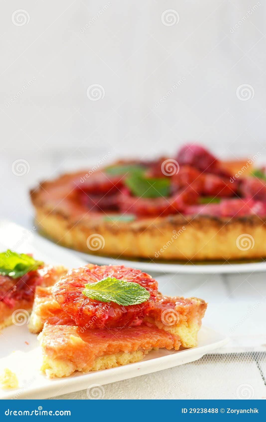 Bloody orange pie stock photo. Image of baked, orange - 29238488