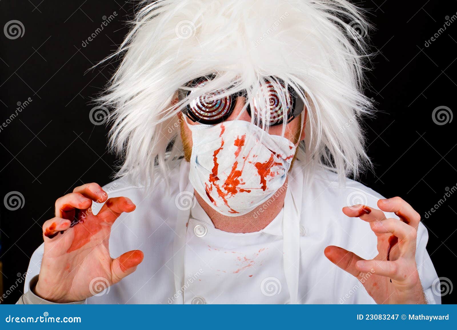 Bloody Surgeon stock image. Image of killer, surgeon - 23083247